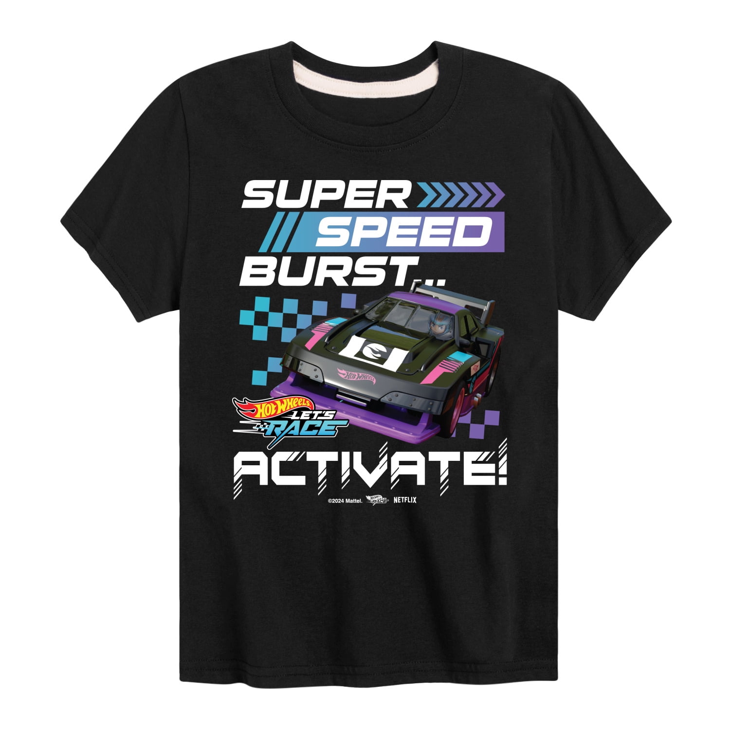 Hot Wheels - Super Speed Burst - Kids Toddler And Youth Short Sleeve ...