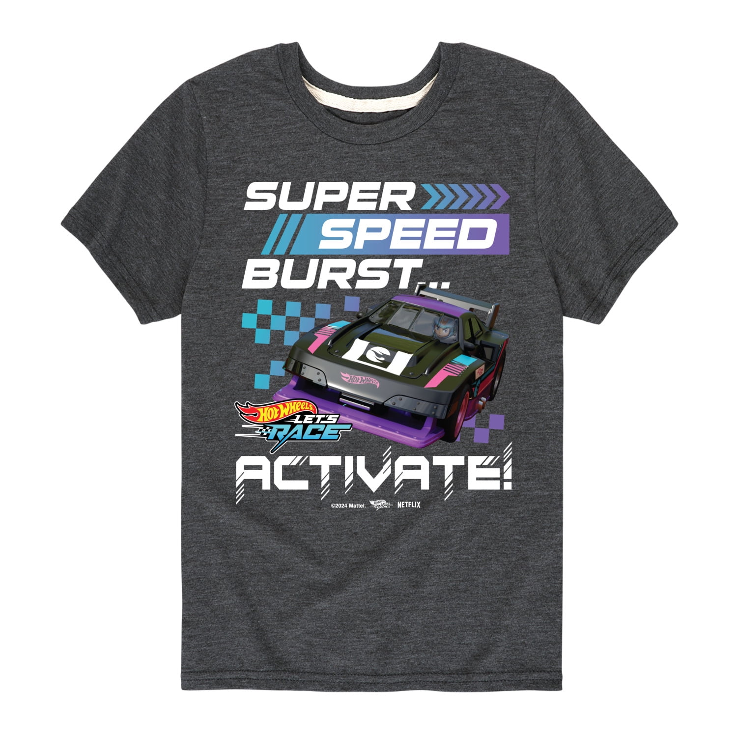 Hot Wheels - Super Speed Burst - Kids Toddler And Youth Short Sleeve ...