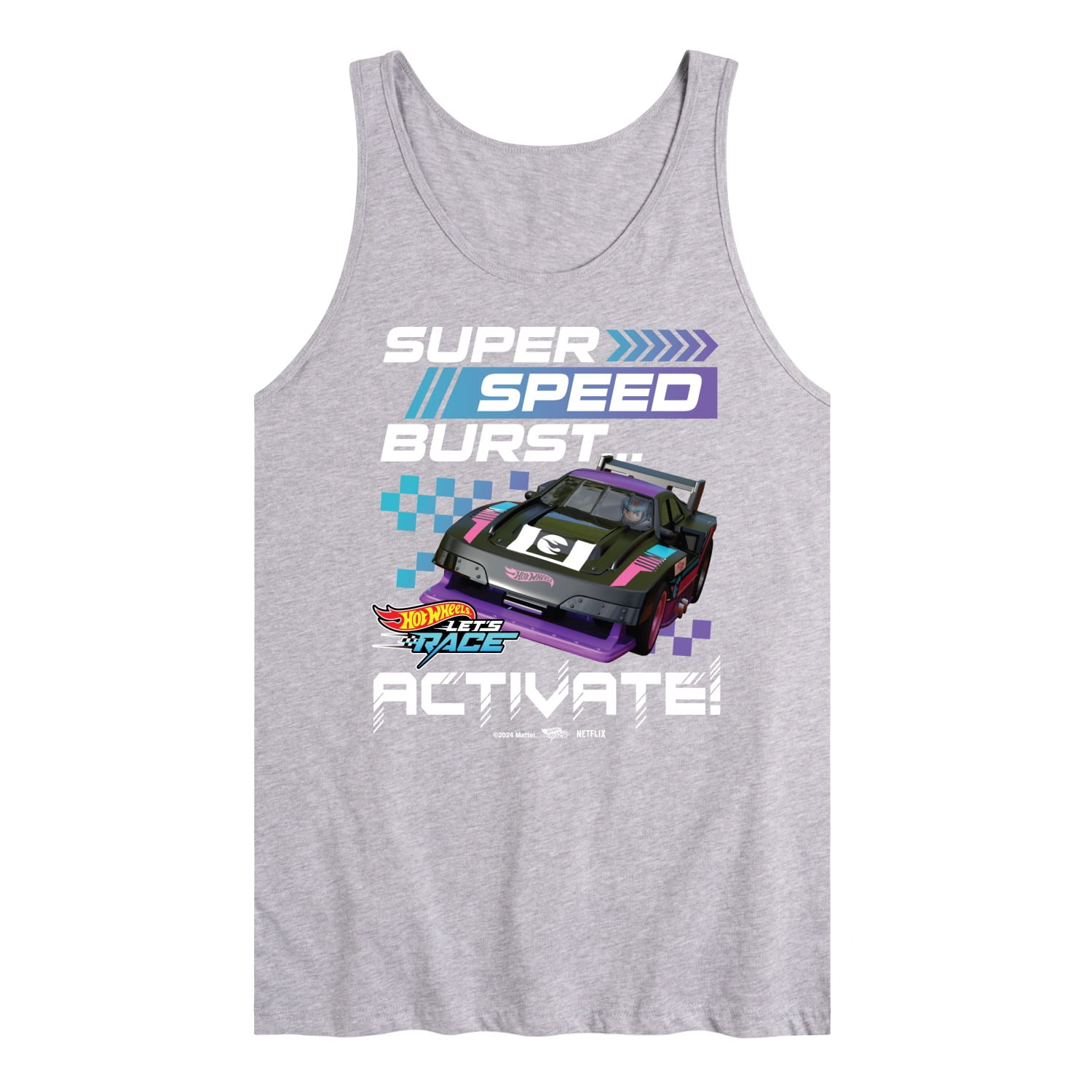 Hot Wheels - Super Speed Burst - Men's Jersey Tank - Walmart.com