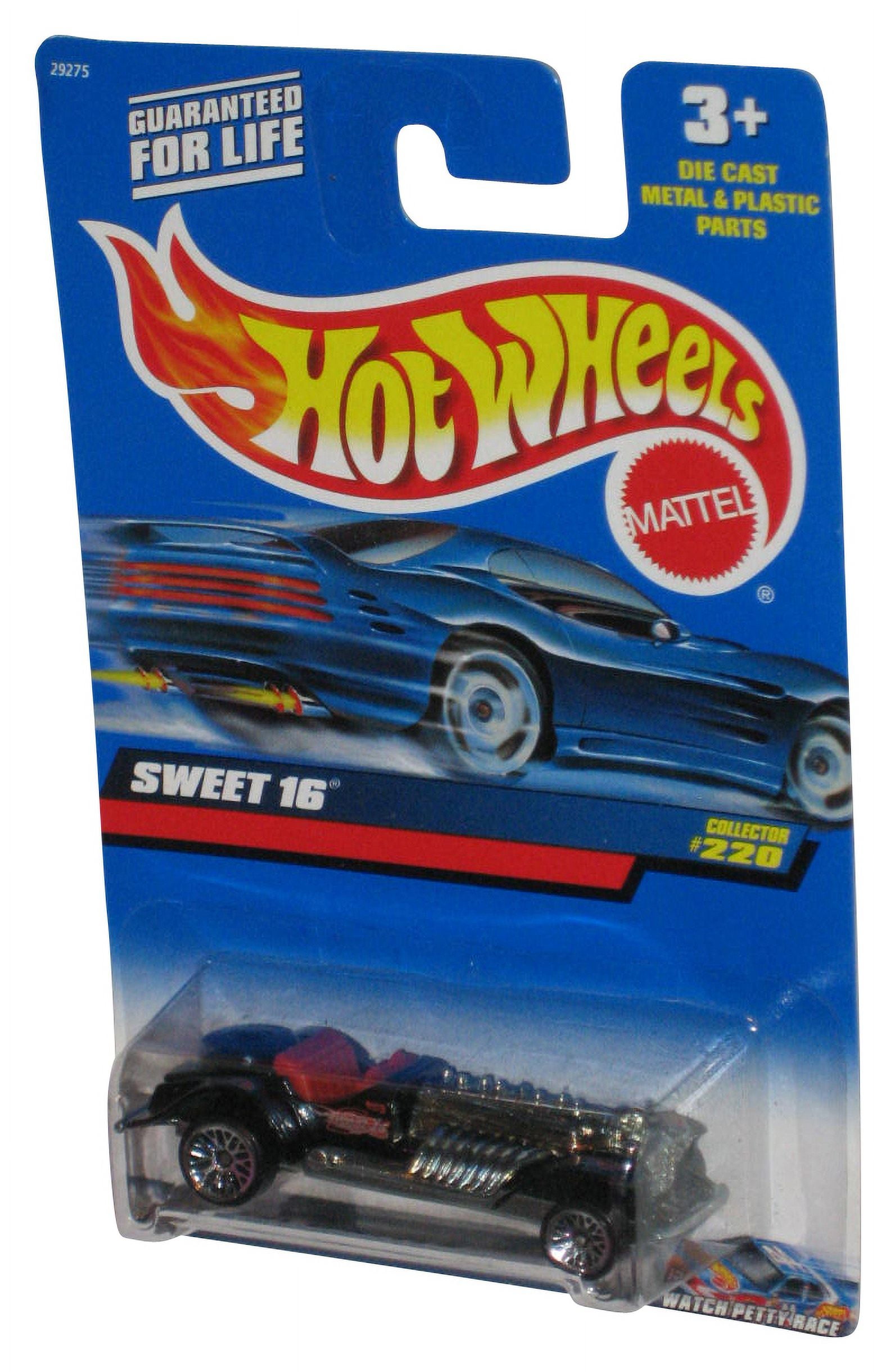 Hot Wheels Sweet 16 (2000) Mattel Black Die-Cast Toy Car #220 - Walmart.com
