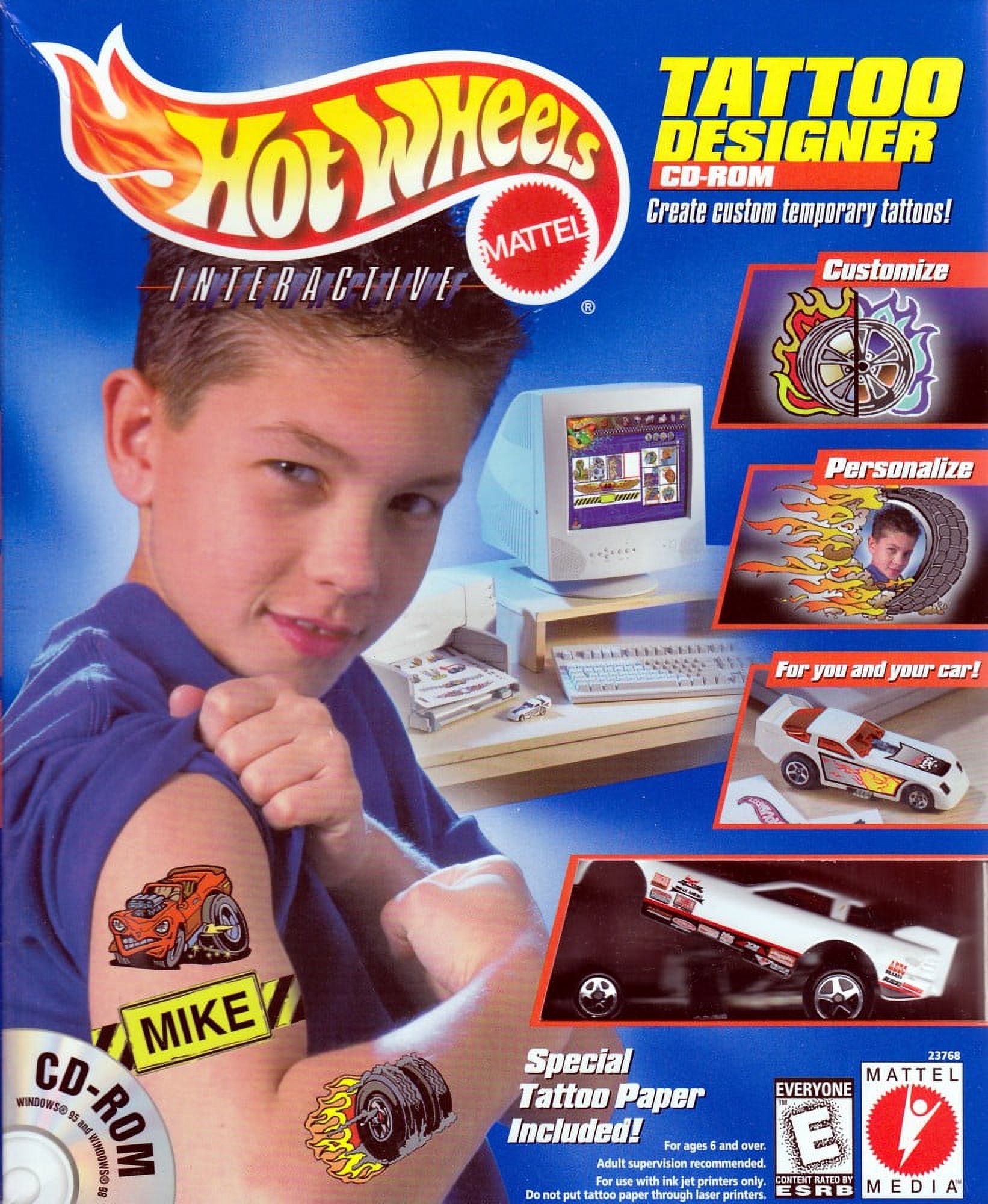 Hot Wheels Tattoo Designer - Win - CD - English - Walmart.com