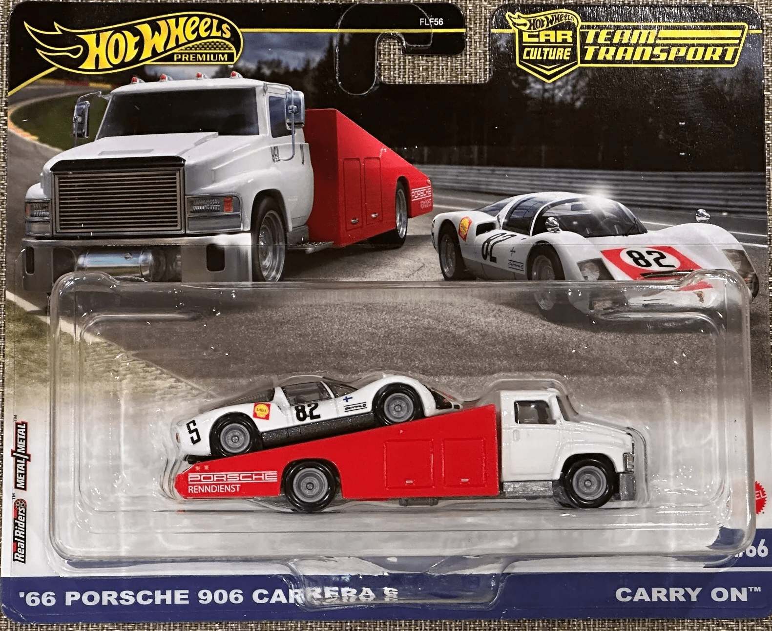 Hot Wheels Team Transport '66 Porsche 906 Carrera 6 Carry On #66 ...