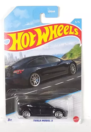 Dronehint.com Hot Wheels Tesla Model 3 black Luxury Walmart exclusive ...