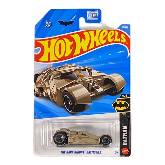 Hot Wheels The Dark Knight Batmobile - Batman Series 2/5 - Walmart.com