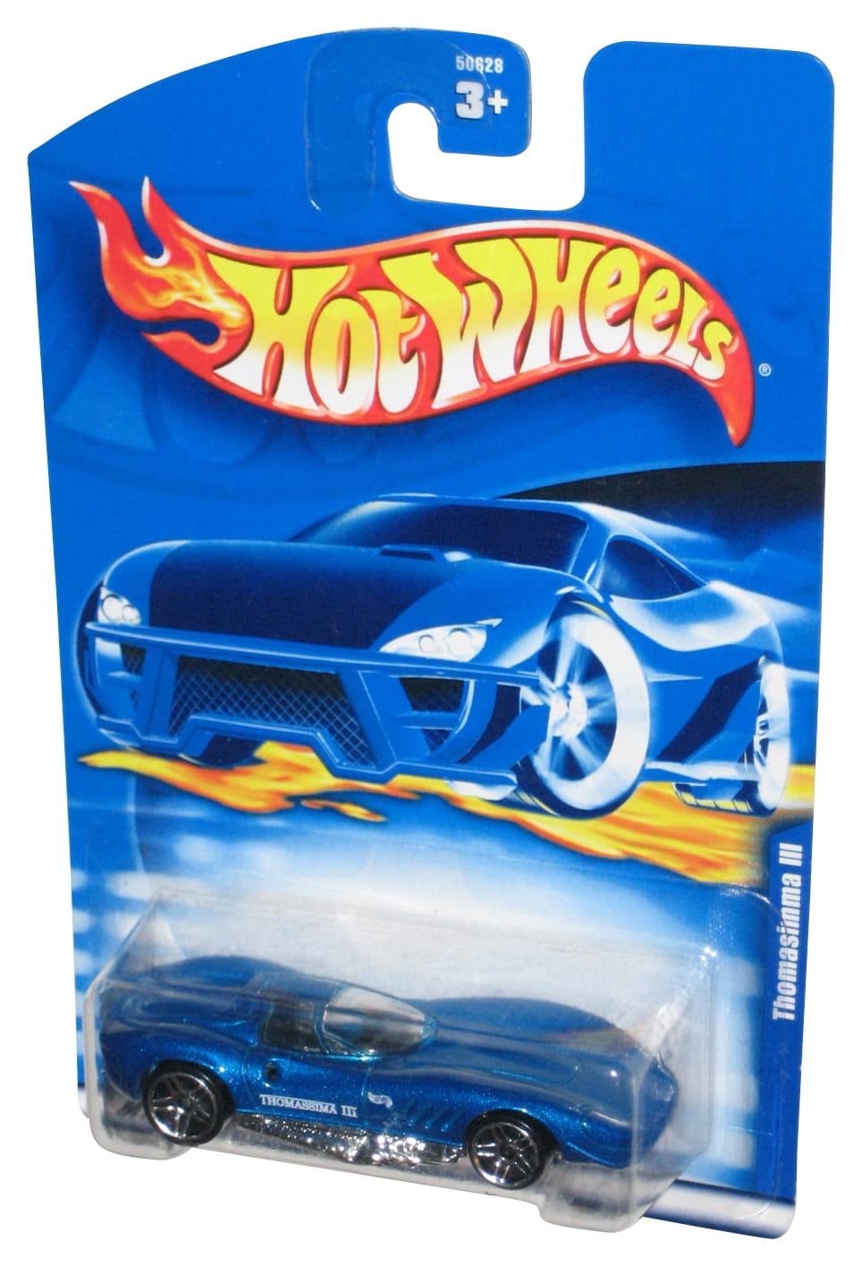 Hot Wheels Thomassima III (2000) Mattel Blue Toy Car #098 - Walmart.com