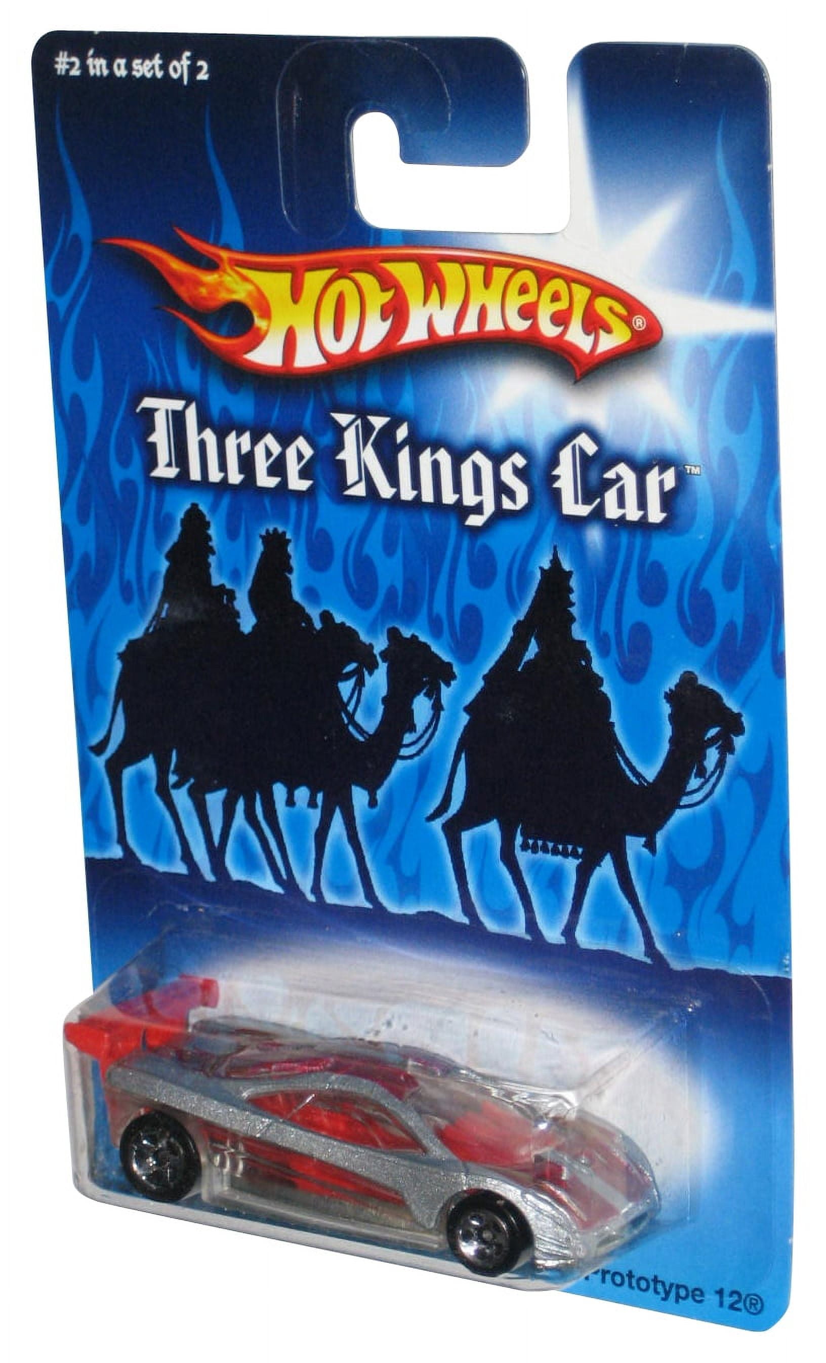 Hot Wheels Three Kings Car HW Prototype 12 (2006) Mattel Silver Toy Car ...