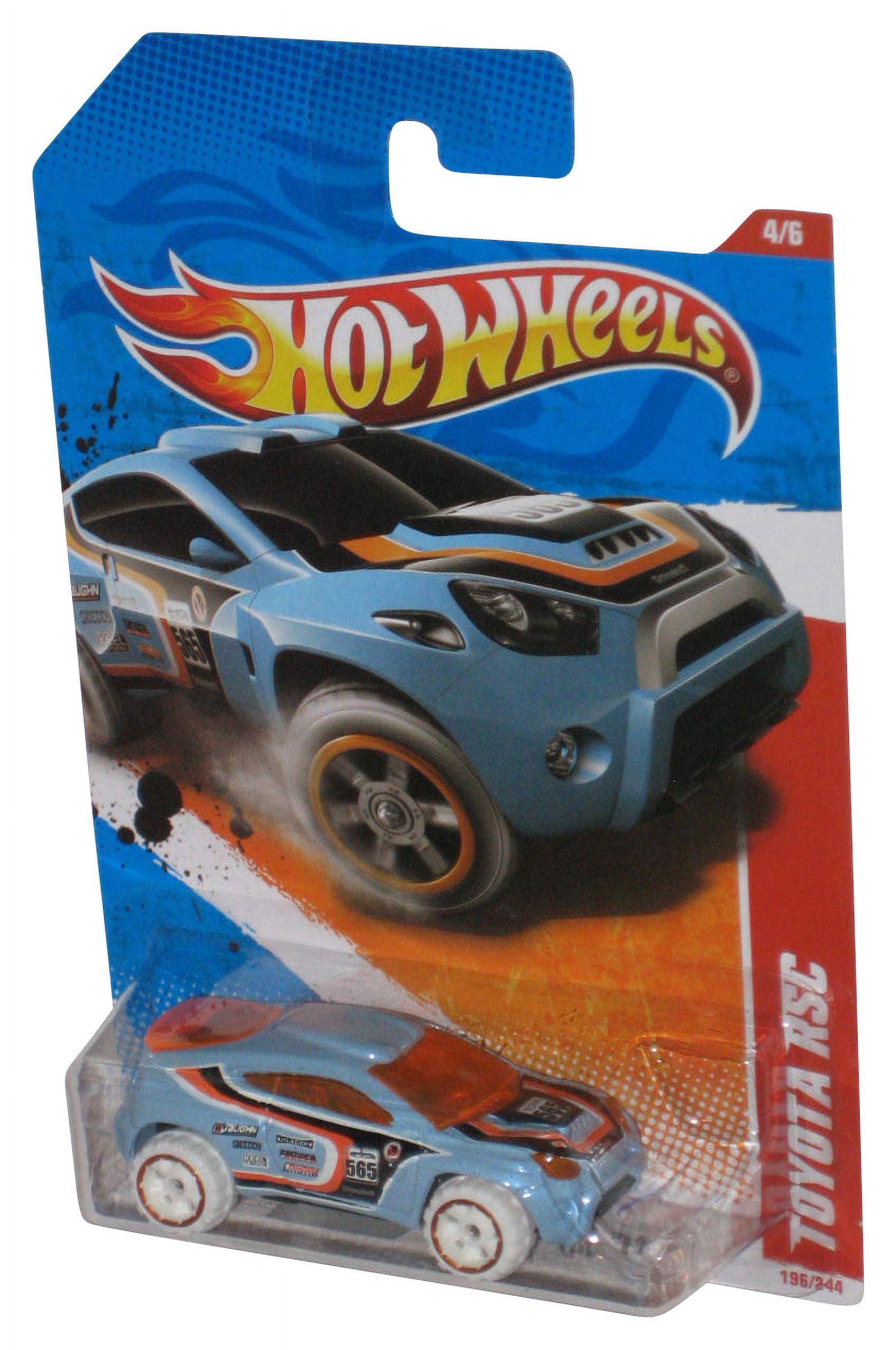 Hot Wheels Thrill Racers 4/6 Ice '12 Blue Toyota RSC Toy Car 196/244 ...