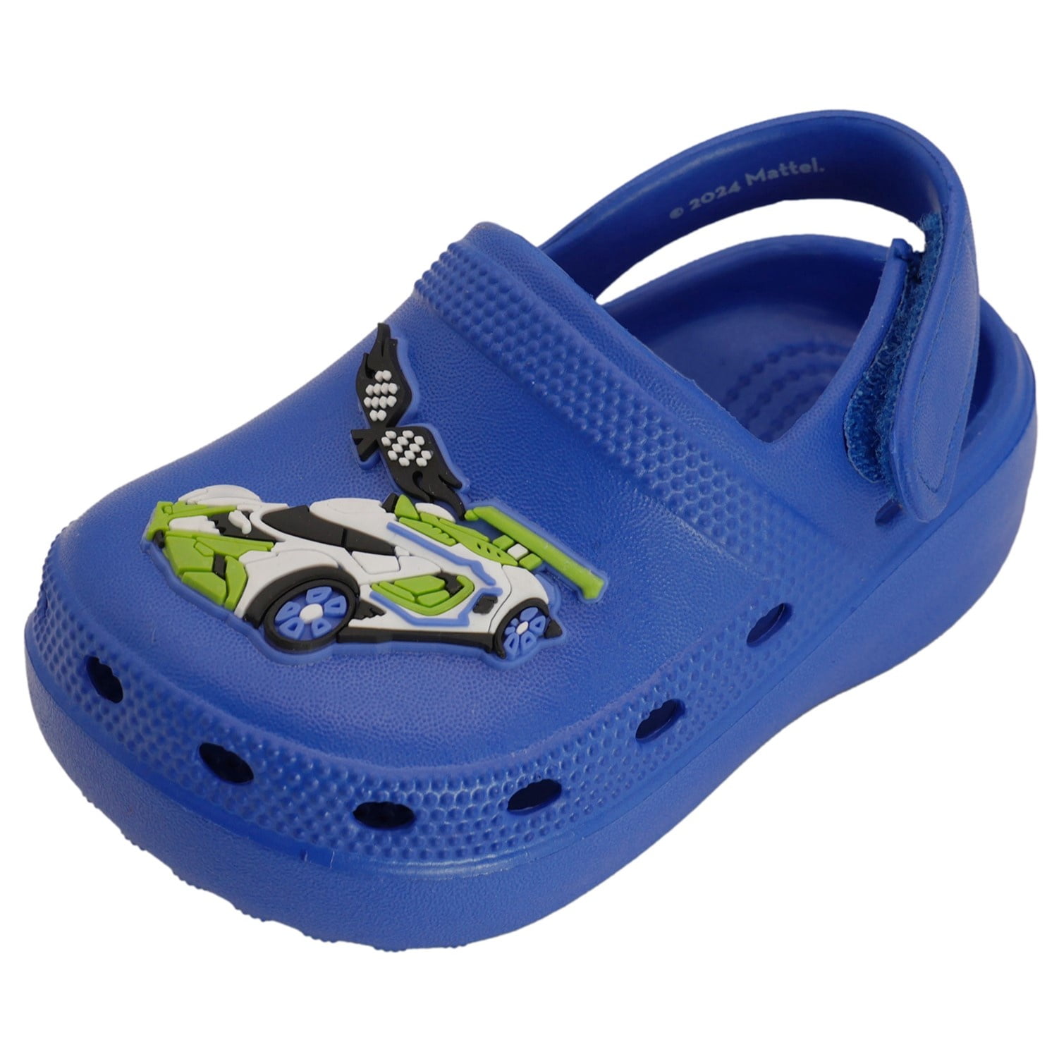Hot Wheels Toddler Boys' Clogs with Adjustable Strap - Royal Blue, Size ...