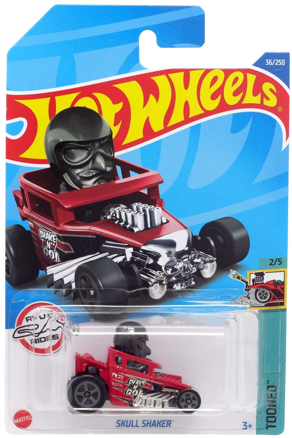 Hot Wheels Tooned Skull Shaker Diecast Car - Walmart.com