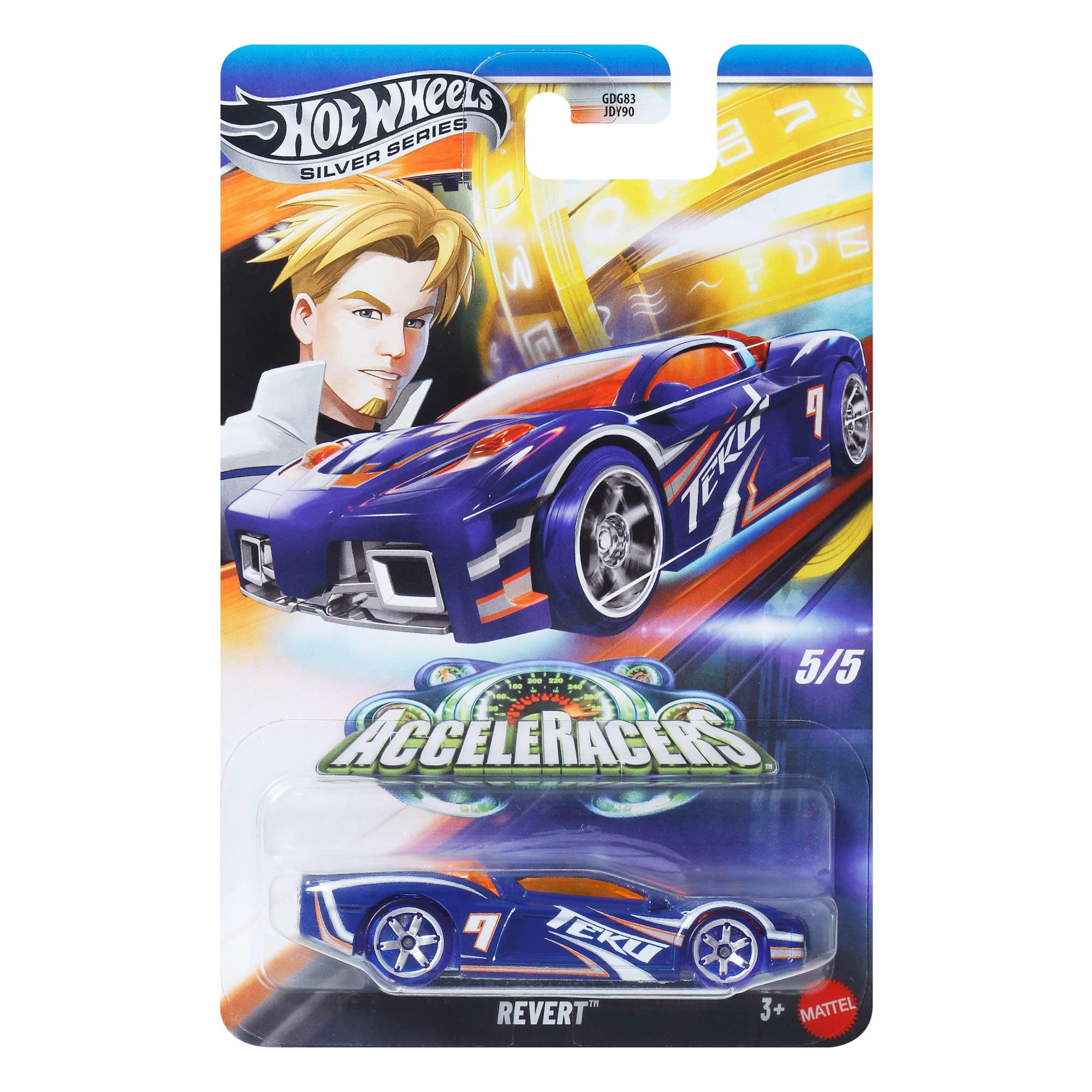 Hot Wheels AcceleRacers Toy Car, Die-Cast 1:64 Scale Race Vehicle ...