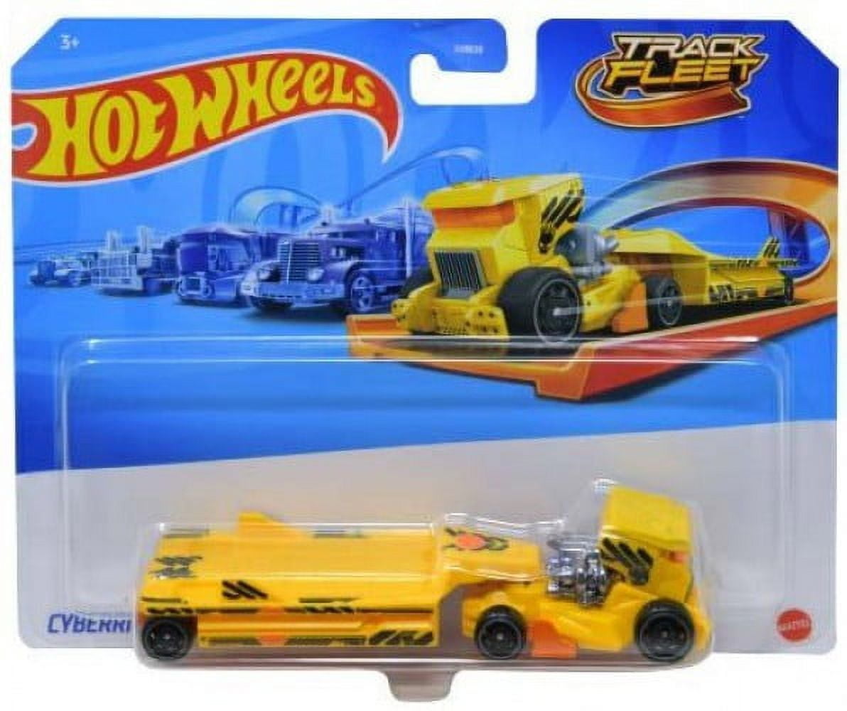 Hot Wheels Track Fleet Cyberrig Die Cast Car - Walmart.com