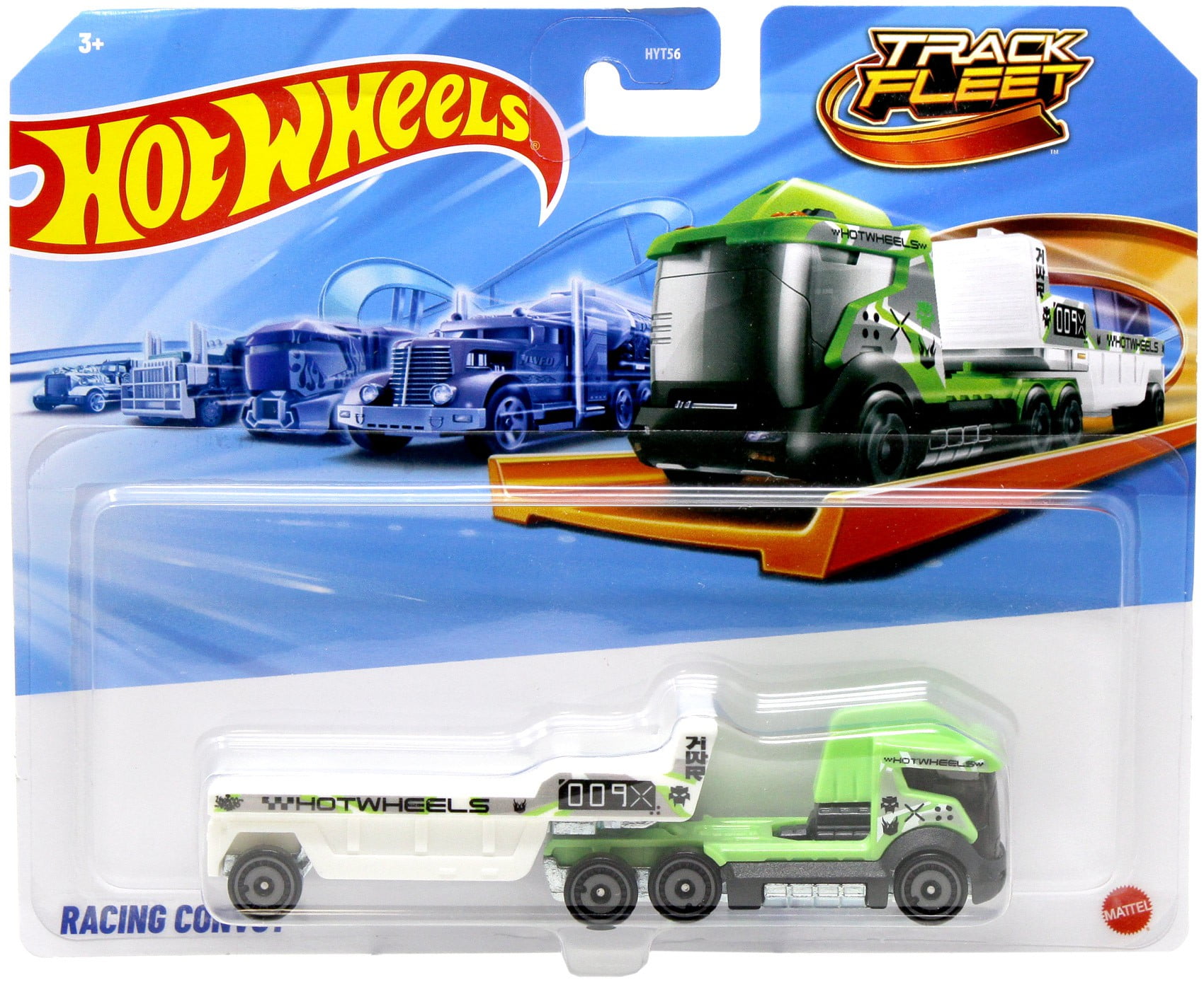 Hot Wheels Track Fleet Racing Convoy Die Cast Car - Walmart.com