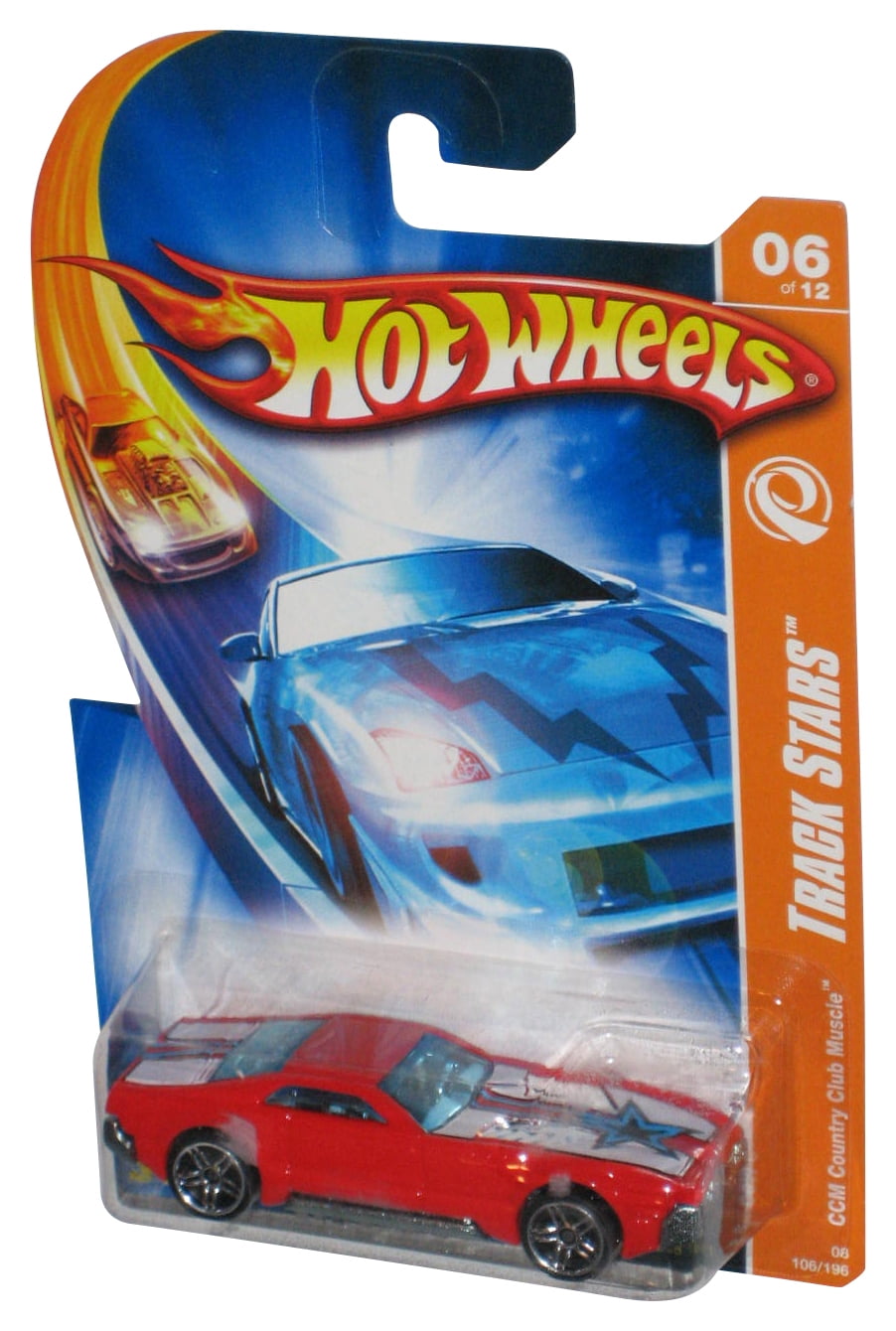 Hot Wheels Track Stars 06/12 (2007) Red CCM Country Club Muscle Car 106 ...