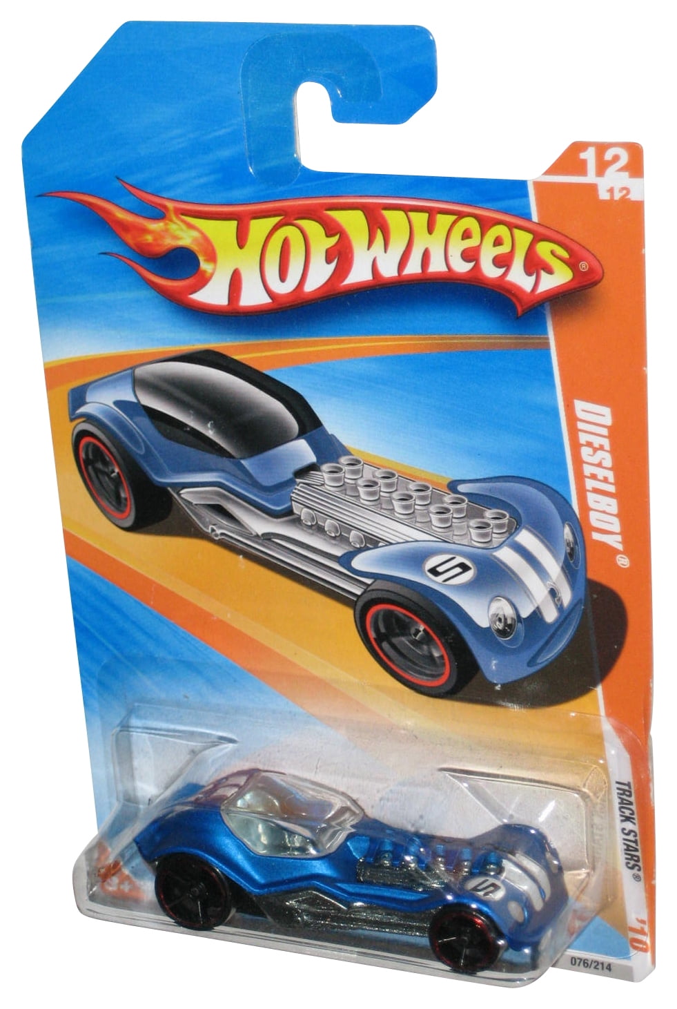 Hot Wheels Track Stars '10 12/12 Dieselboy Blue Toy Car 076/214 ...