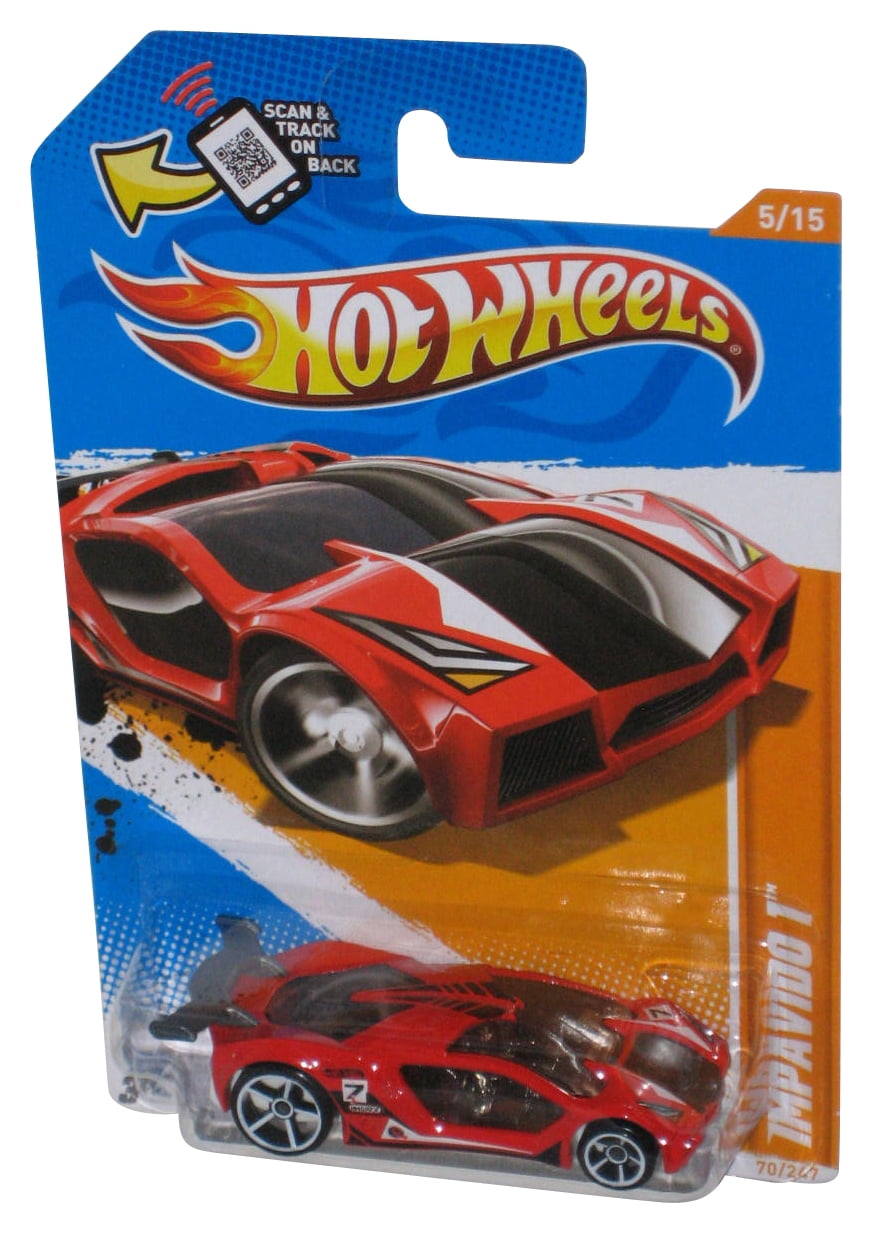 Hot Wheels Track Stars '12 (2011) Red Impavido 1 Toy Car 70/247 ...