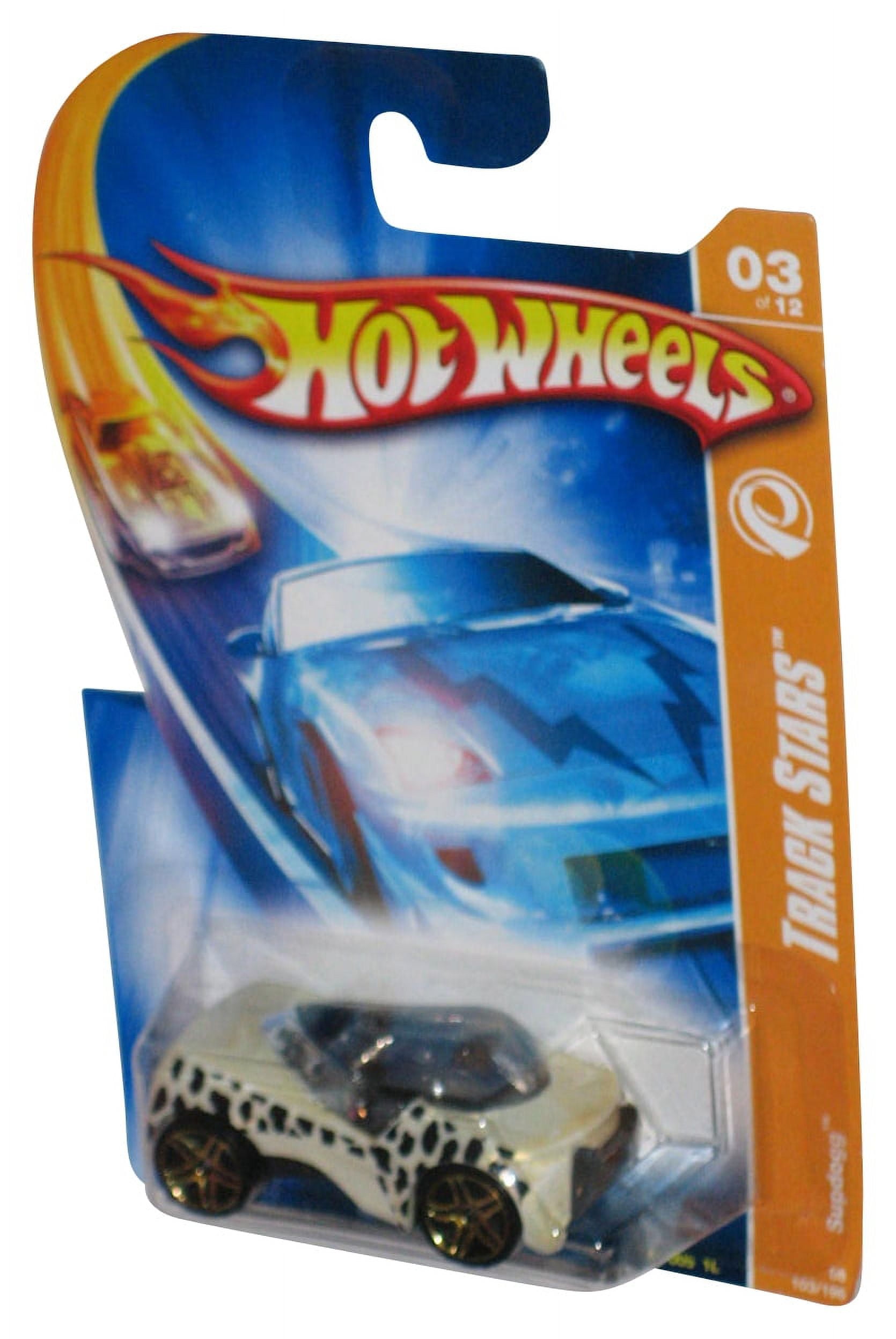 Hot Wheels Track Stars 3/12 Supdogg (2007) White Die-Cast Toy Vehicle ...
