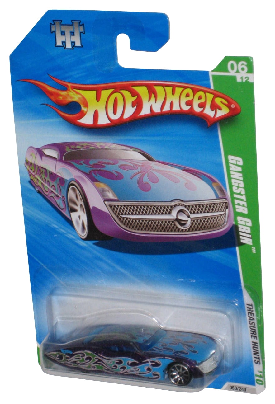 Hot Wheels Treasure Hunts '10 Purple Gangster Grin Toy Car 050/240 ...