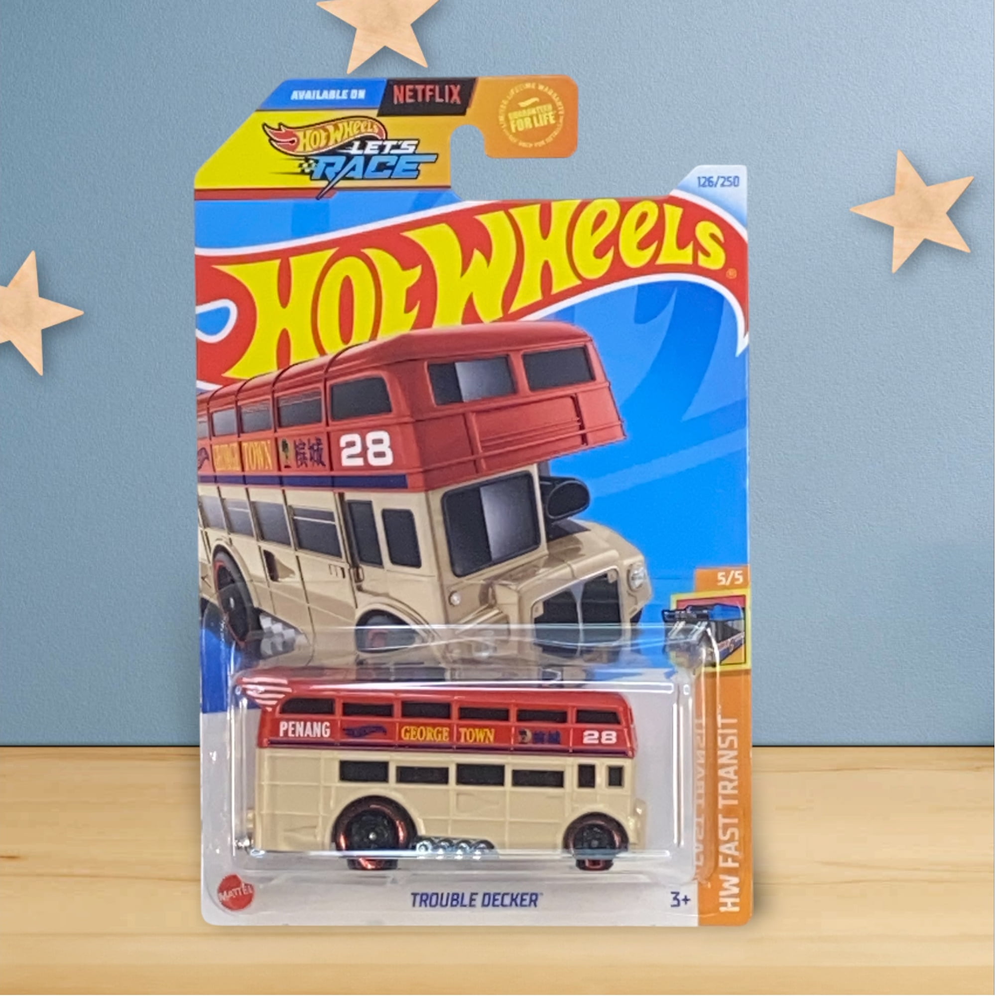 Hot Wheels Trouble Decker - Fast Transit Series 5/5 - Walmart.com