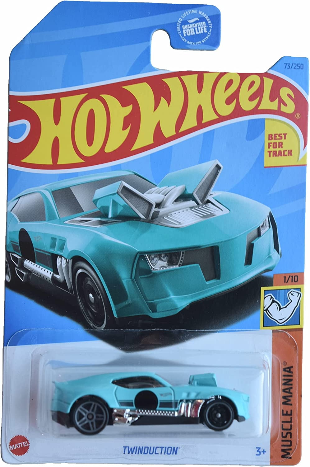 Hot Wheels Twinduction Blue 2023 Muscle Mania Walmart