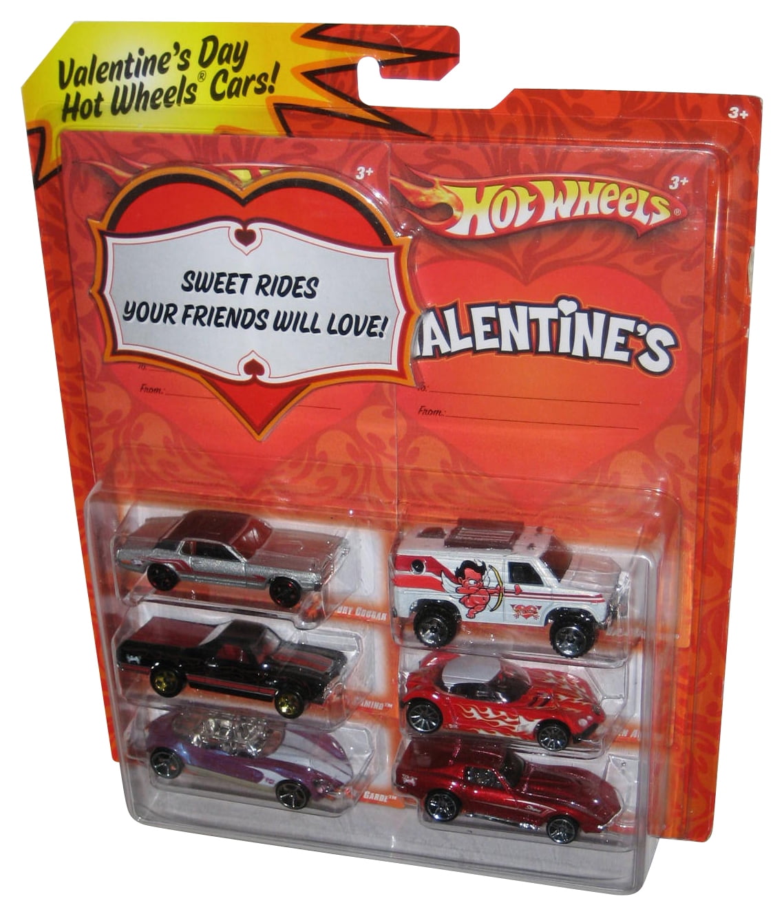 Hot Wheels Valentine's Day (2009) Sweet Rides Your Friends Will Love ...