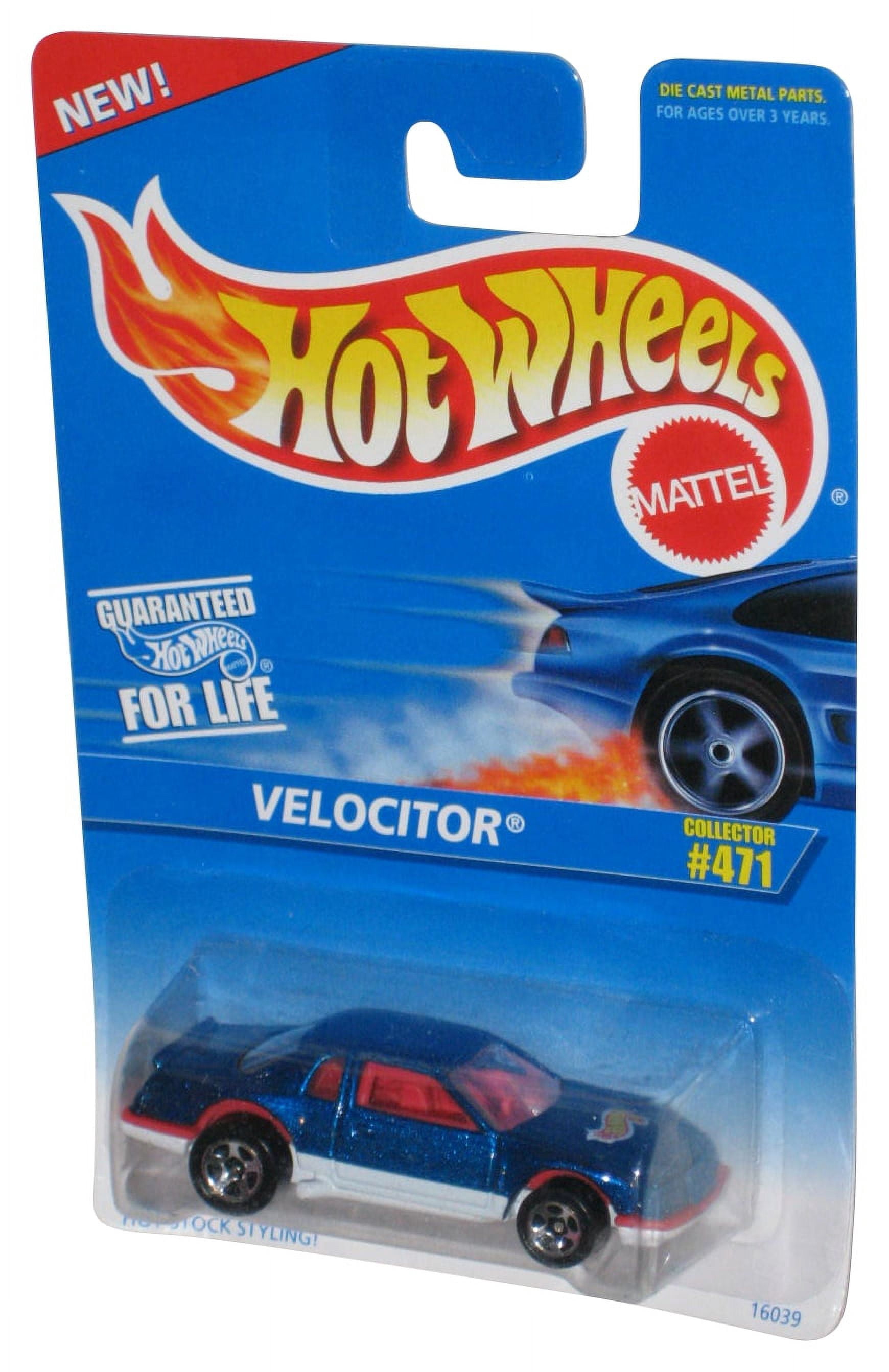 Hot Wheels Velocitor (1995) Mattel Blue Die-Cast Toy Car #471 - Walmart.com