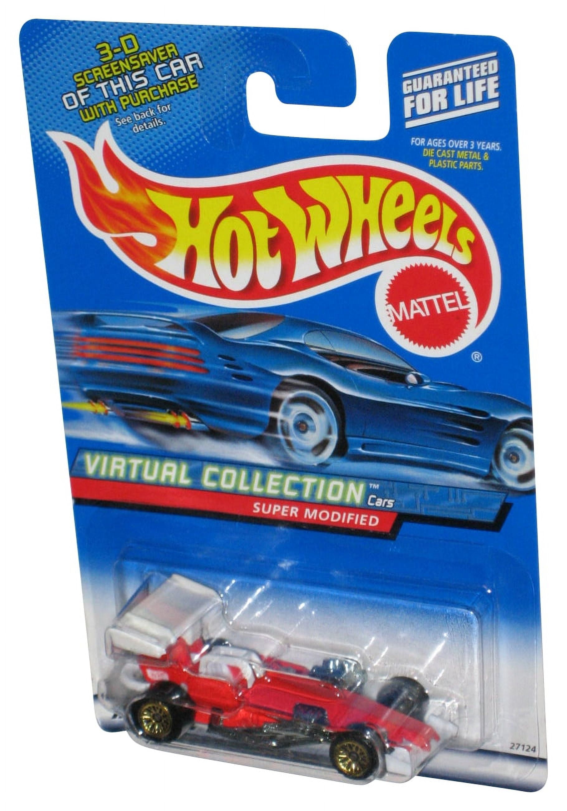 Hot Wheels Virtual Collection #158 - Red Super Modified Car (1999) by ...