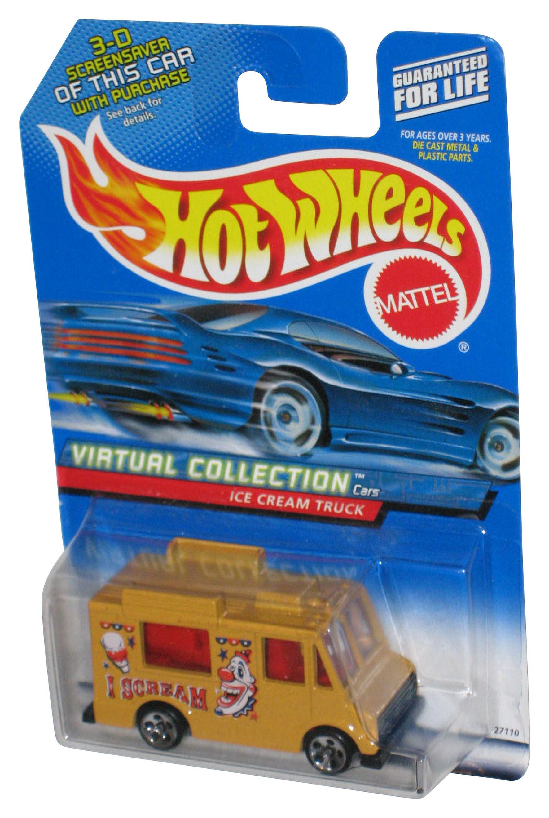 Hot Wheels Virtual Collection (2000) Yellow I Scream Ice Cream Truck ...