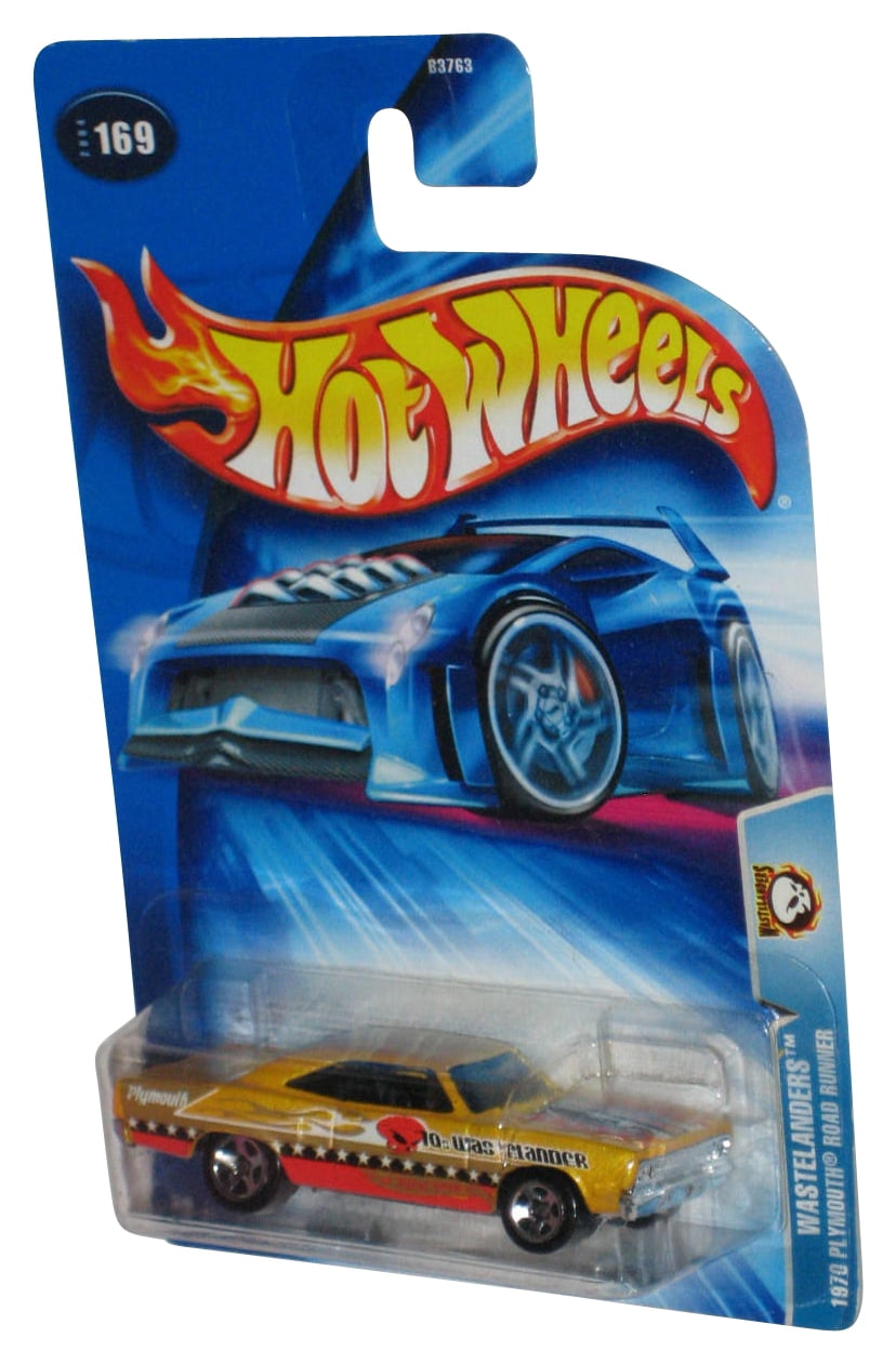 Hot Wheels Wastelanders (2004) Yellow 1970 Plymouth Road Runner Toy Car ...
