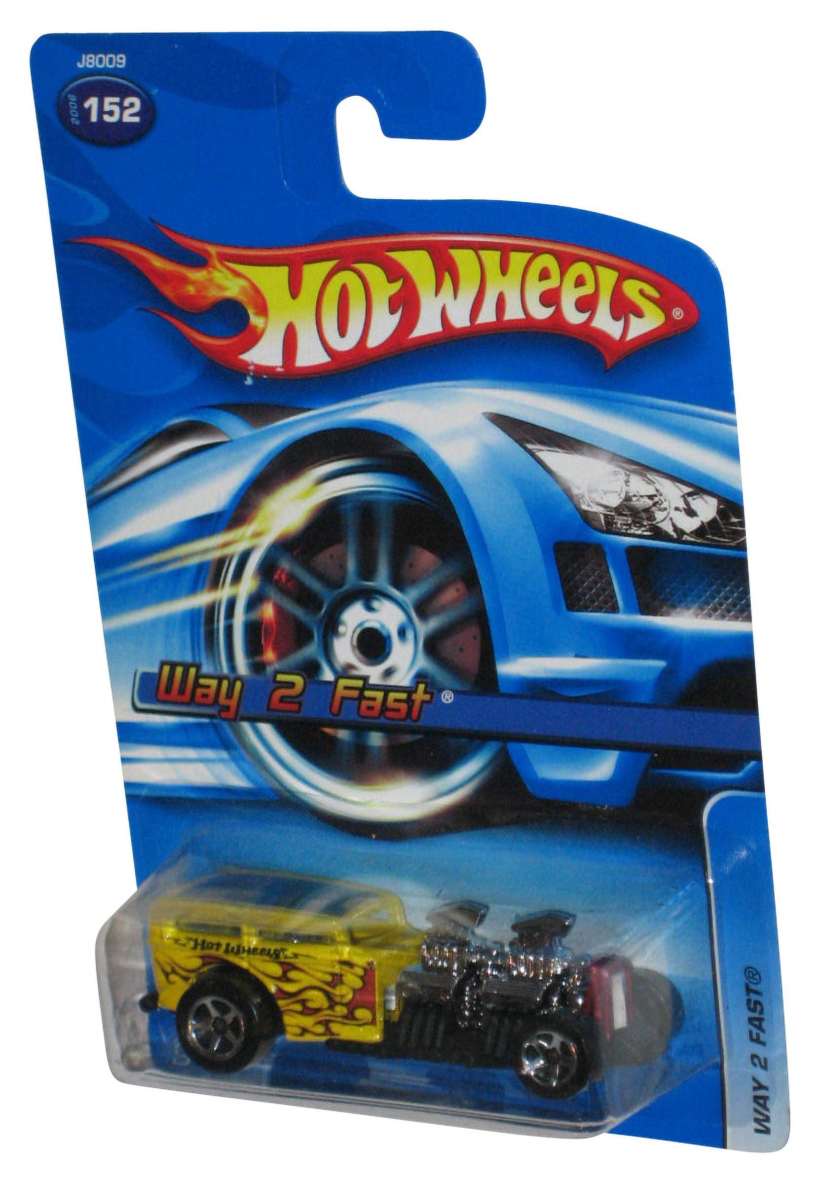 Hot Wheels Way 2 Fast (2006) Mattel Yellow Die-Cast Toy Car #152 ...
