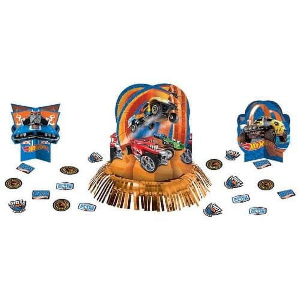 Amscan Hot Wheels Wild Racer Birthday Party Supplies Table Decoration ...