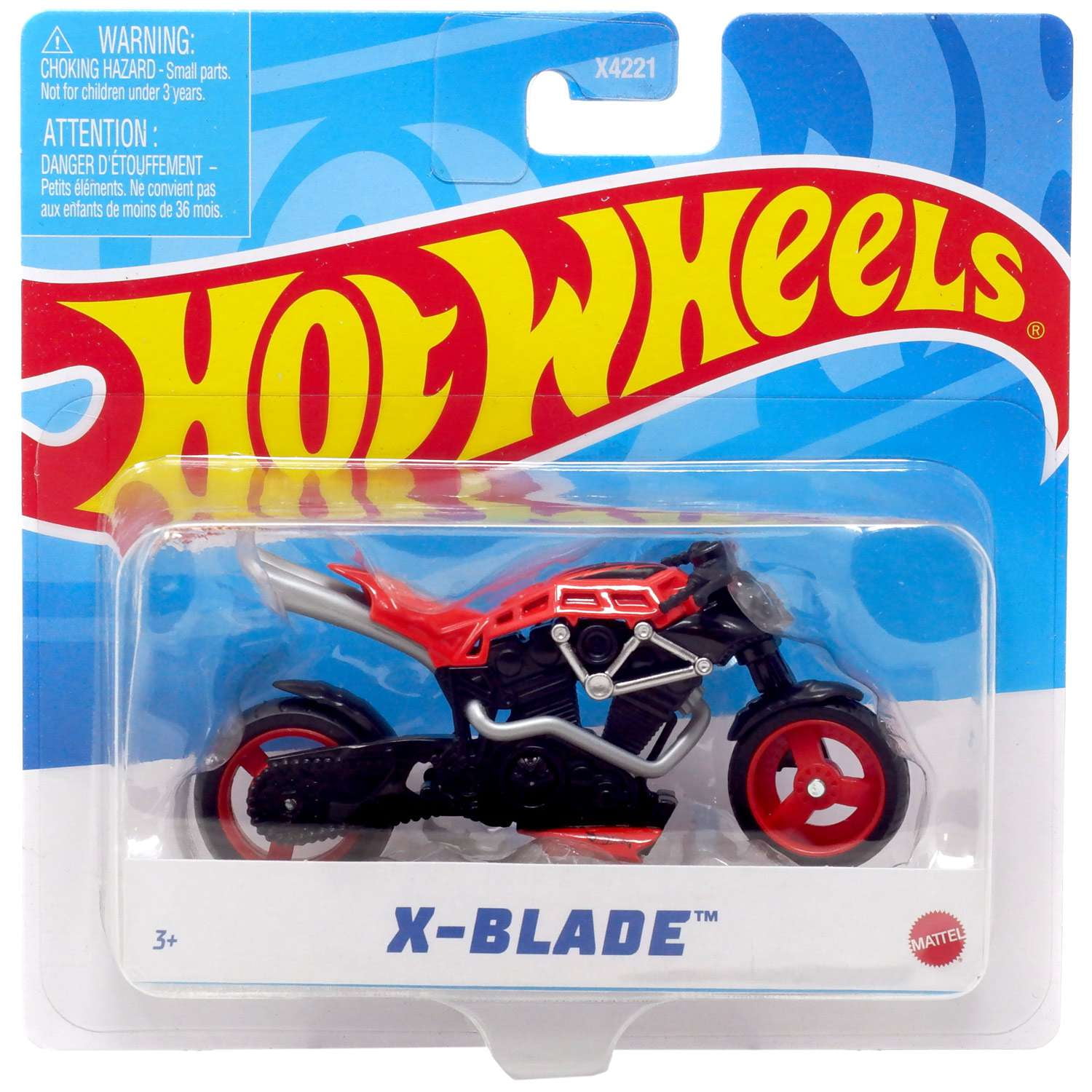 Hot Wheels X-Blade Diecast Motorcycle [Red] - Walmart.com