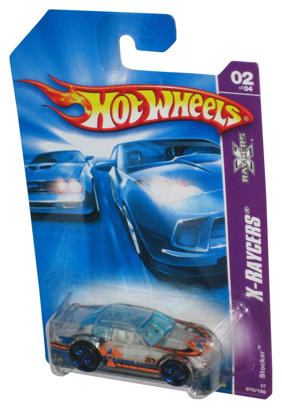 Hot Wheels X-Raycers 2/4 (2006) Clear Stockar Toy Car 070/180 - Walmart.com