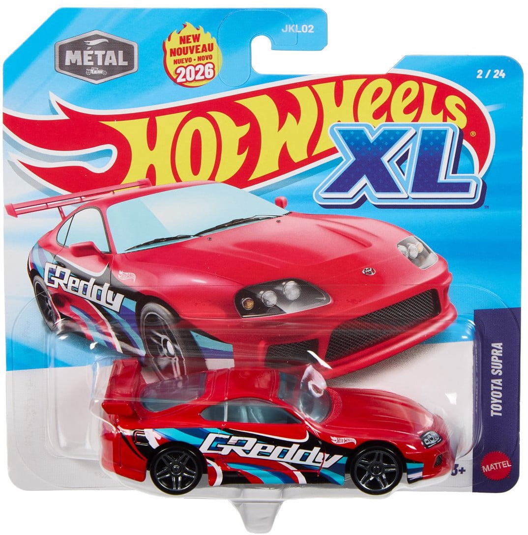 Hot Wheels XL Toyota Supra Die Cast Car - Walmart.com