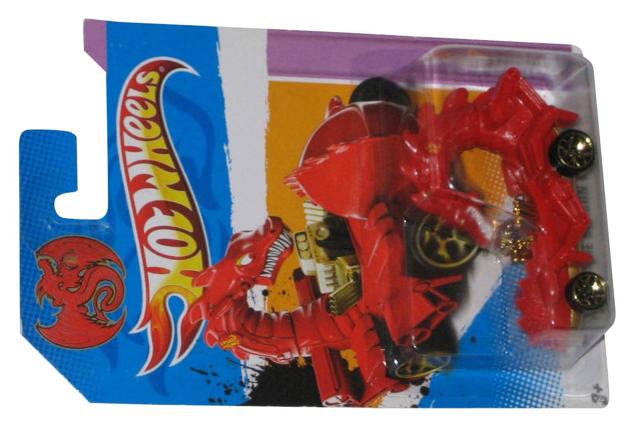 Hot Wheels Year of The Dragon Edition (2012) Red Rodzilla Toy Car ...