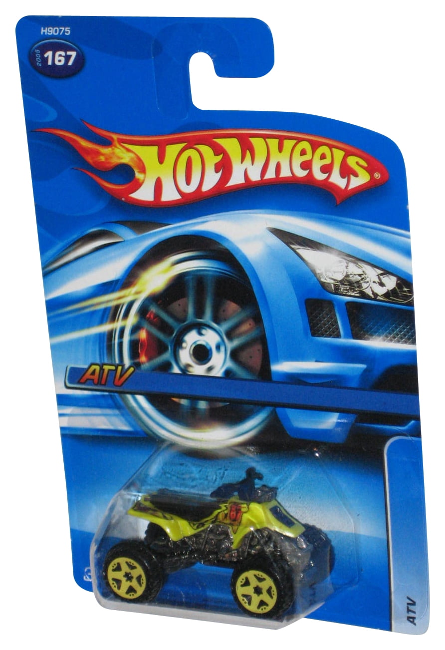 Hot Wheels Yellow ATV (2005) Mattel Die-Cast Toy Vehicle #167 - Walmart.com
