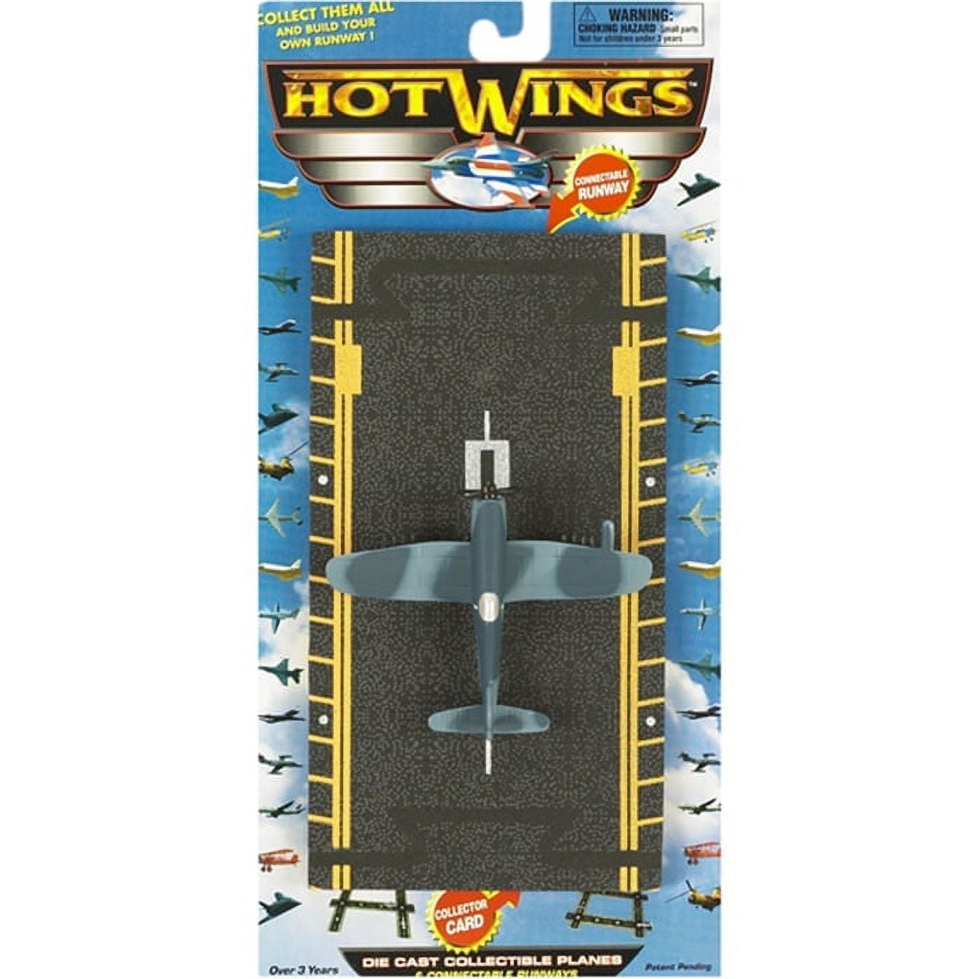 Hot Wings F4u Corsair Navy Die Cast Collectible Plane With