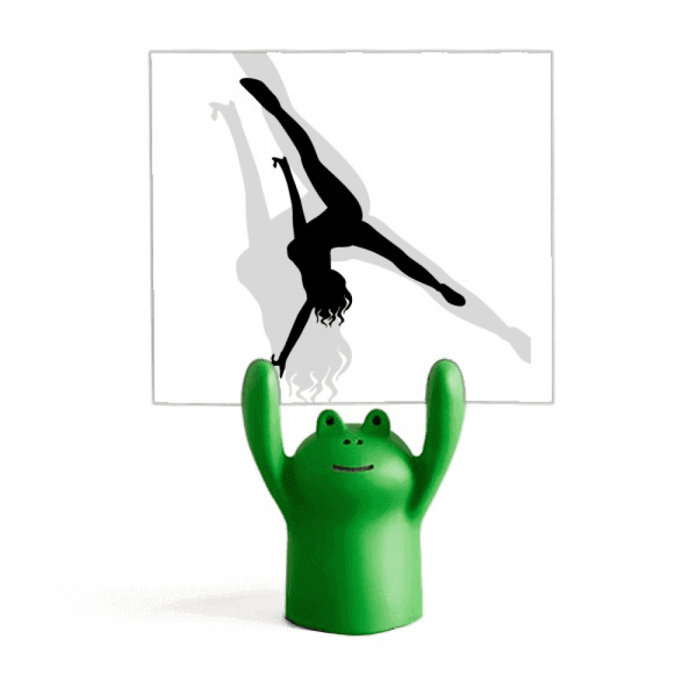 Hot Woman Handstand Dance Memo Holder Cartoon Animal Frog Stand ...