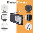 XHDATA D-219 Compact Portable FM/AM/SW Radio with High-Quality ...