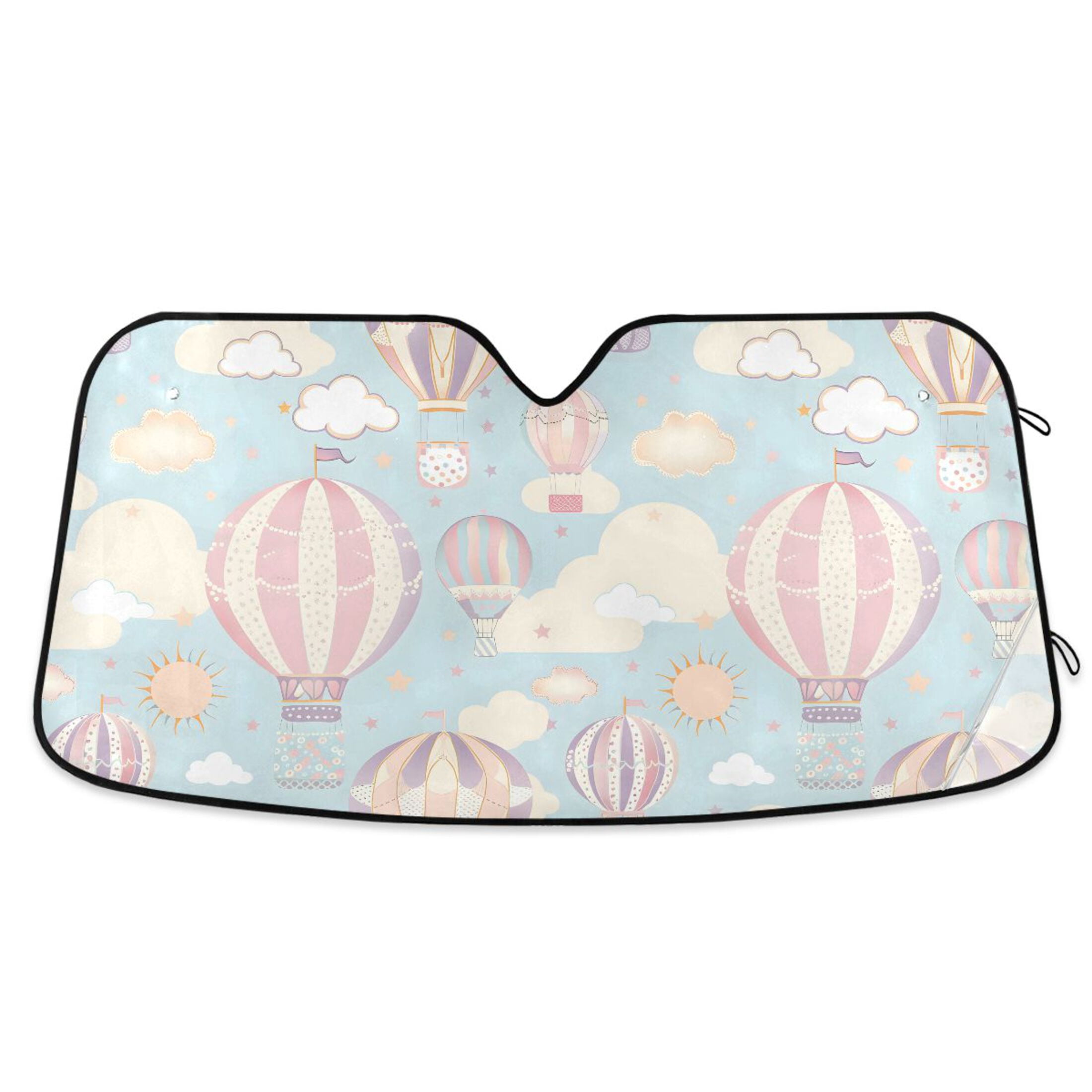 Hot-air Balloon Flying Car Windshield Sun Shade Foldable Car Front ...