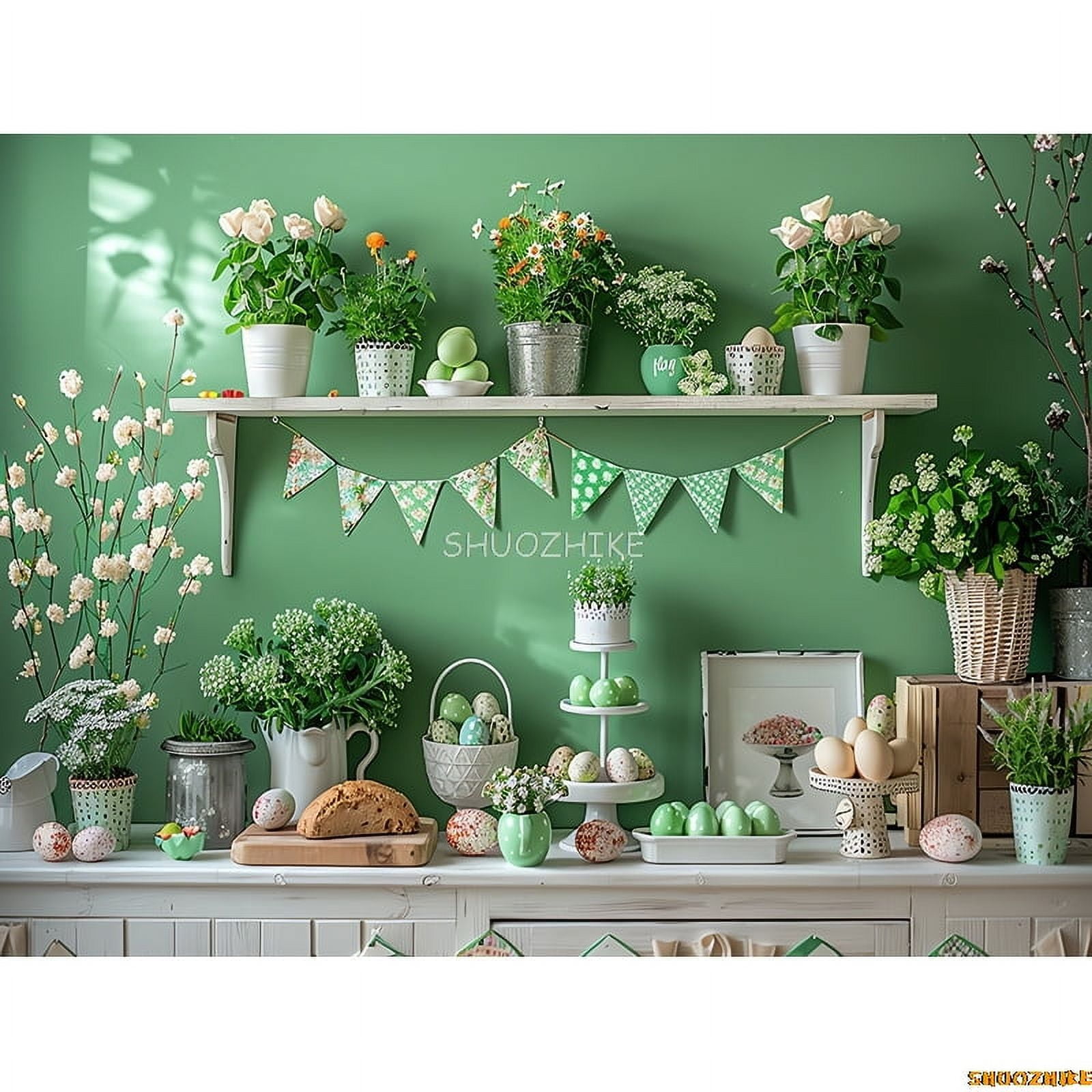 Hot air balloon Happy Birthday Photography Background Football Floral ...