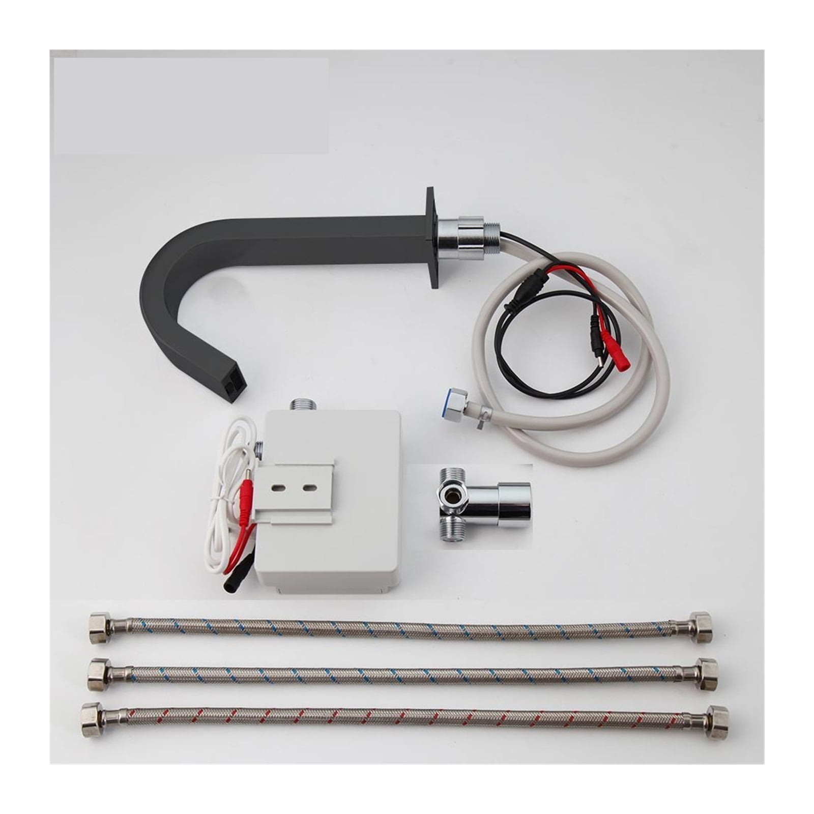 Hot &,Cold Bathroom Automatic Touch Free Infrared Sensor Faucets ...