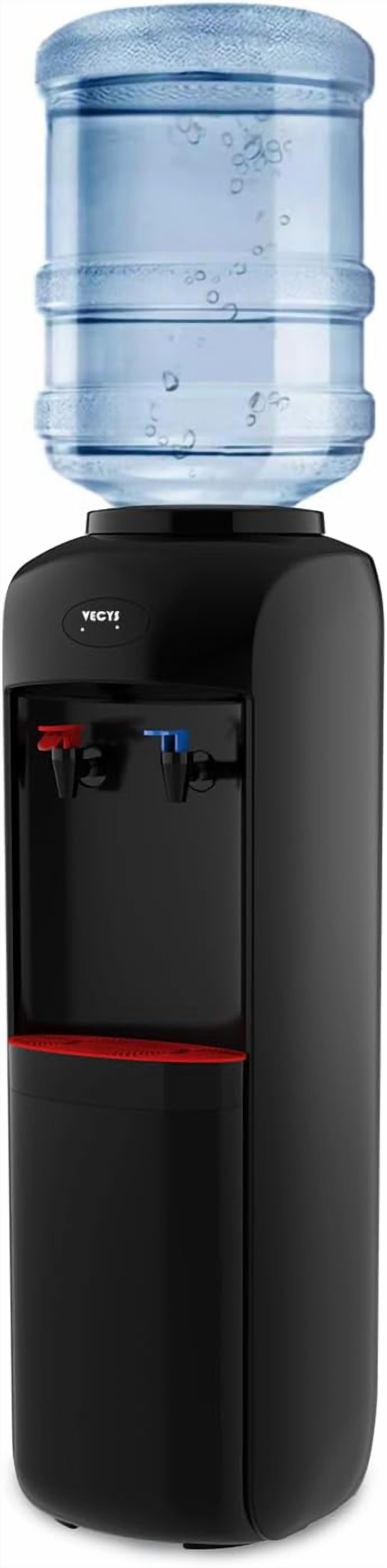 Hot and Cold Water Cooler Dispenser 3 or 5 Gallon with Child Safety ...