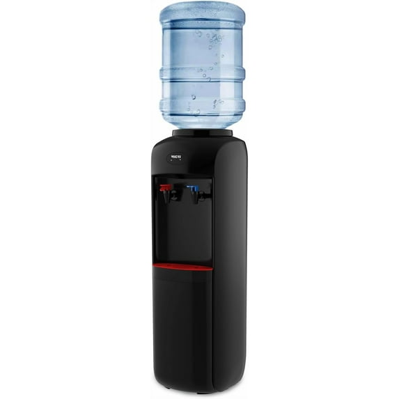 Hot and Cold Water Cooler Dispenser 3 or 5 Gallon with Child Safety ...