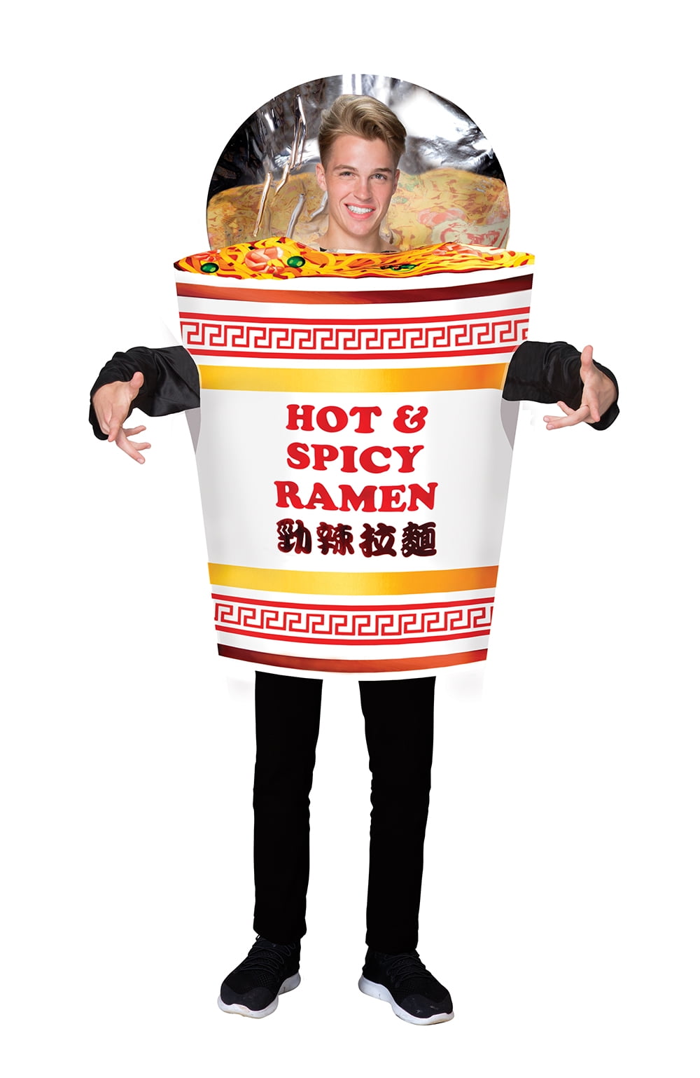 Hot and Spicy Ramen Costume Unisex Adult Chinese Noodle Outfit for ...