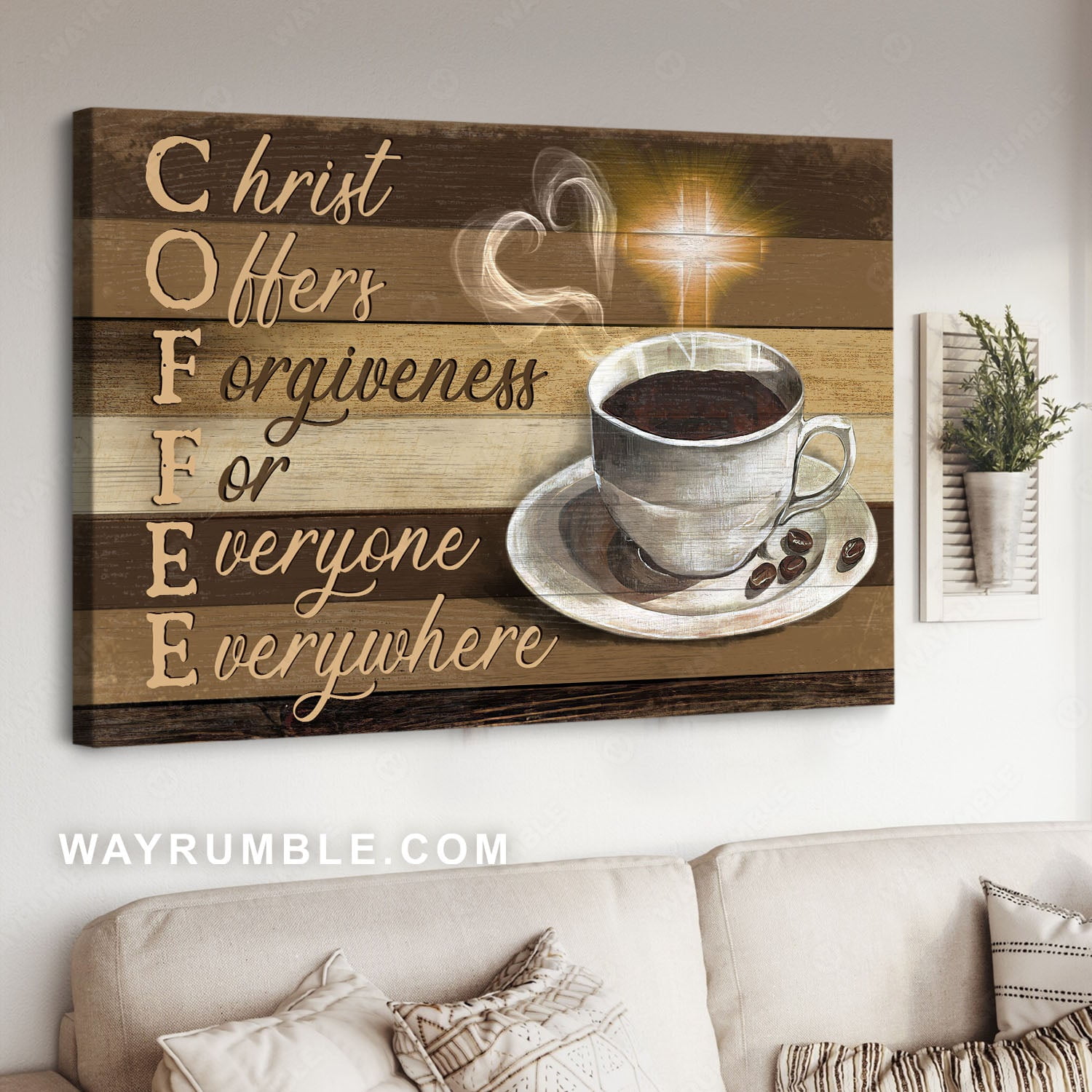Hot coffee, Coffee cup, Light cross, Christ offers forgiveness - Jesus ...