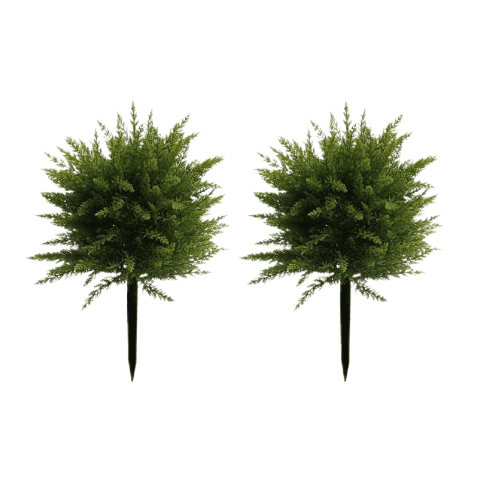 Hot Sale! 2 Piece Spring Simulation Ground Insert Green Plants Set For ...