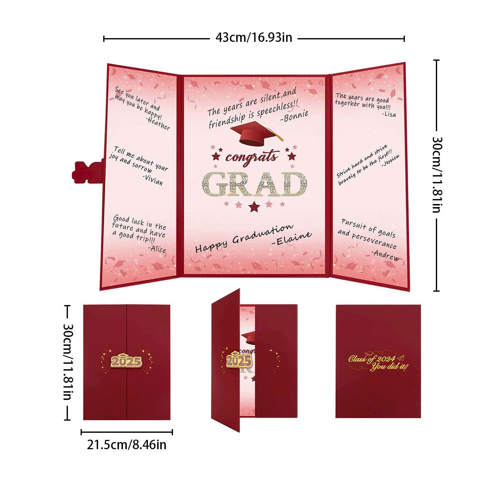 Hot sale! Graduation Decorations Class Of 2025 Congratulations ...