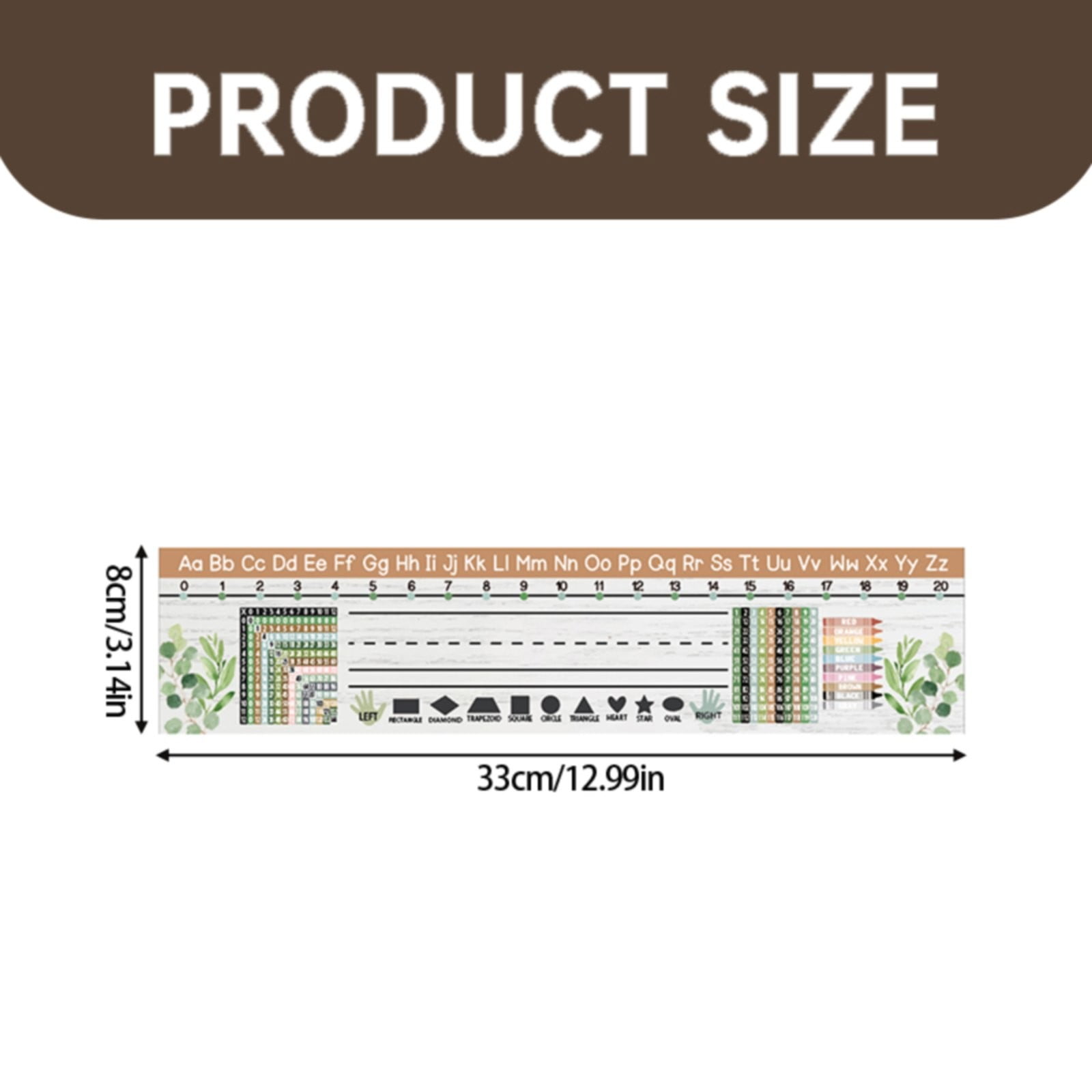 Hot sales! 25 Greenery Teacher Name Plate For Desk Classroom Desk Name ...