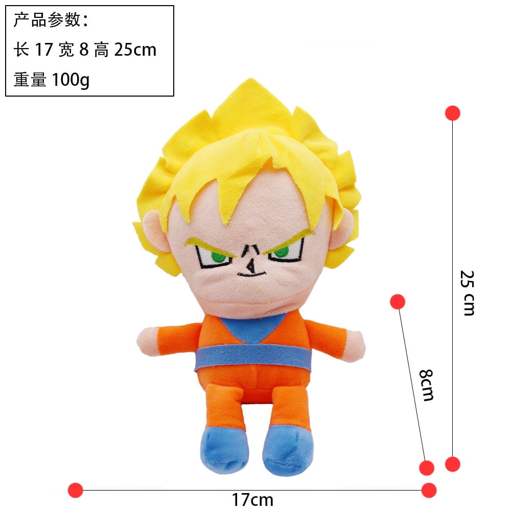 Hot Selling Super Saiyan Doll Seven Dragon Ball Plush Toy Bike Demon