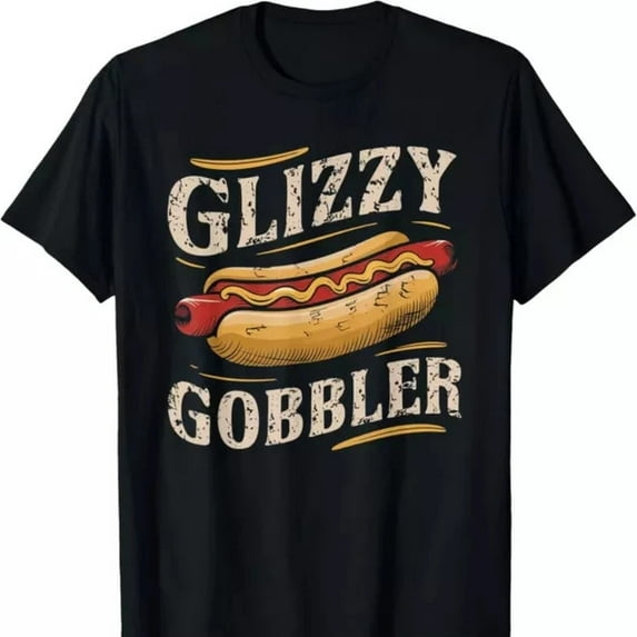 Hot t1rending T-S1Hirt With Glizzy Hot Funny Dog Gobbler C1hampion ...